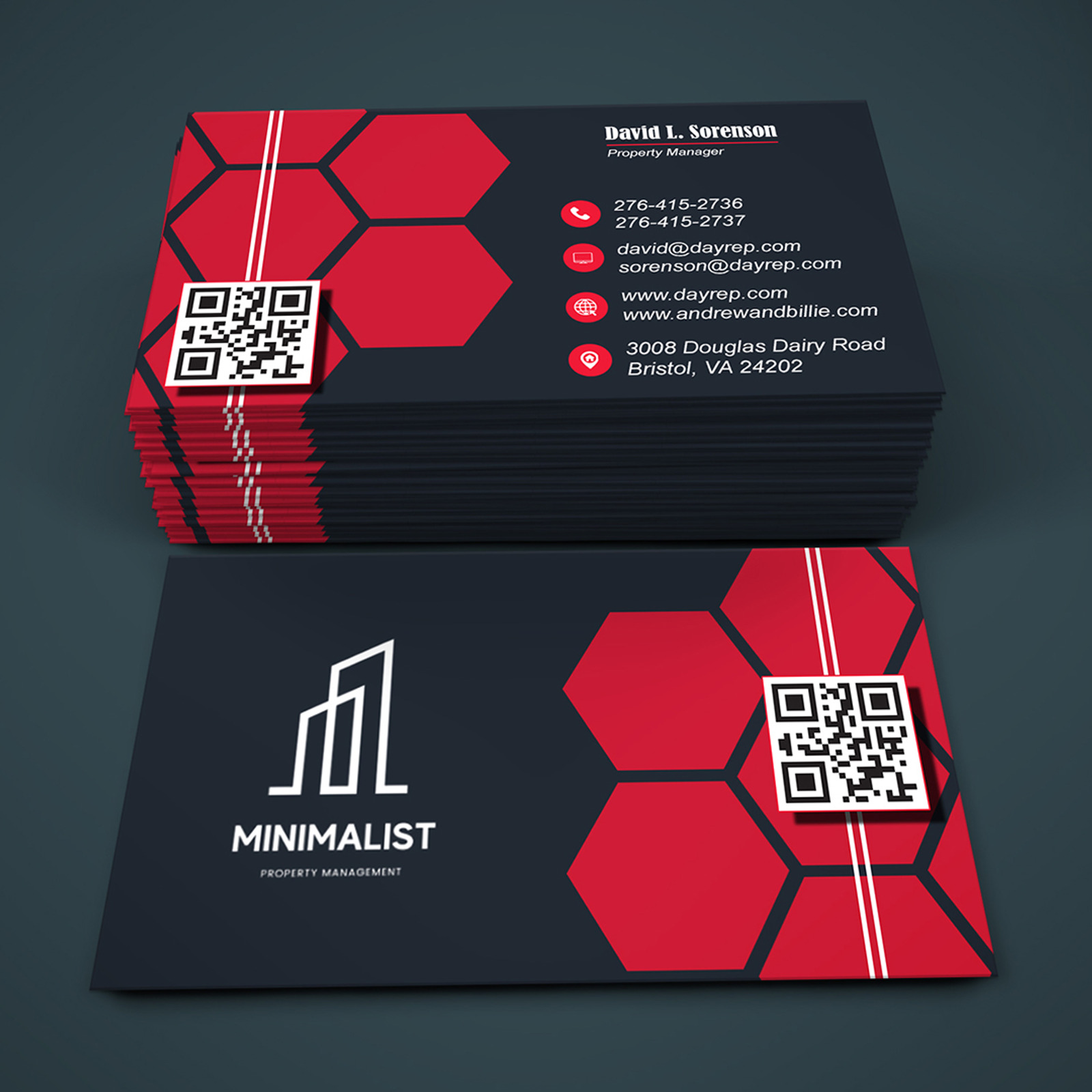 Exclusive Professional E-Card Designs - TemplateMonster