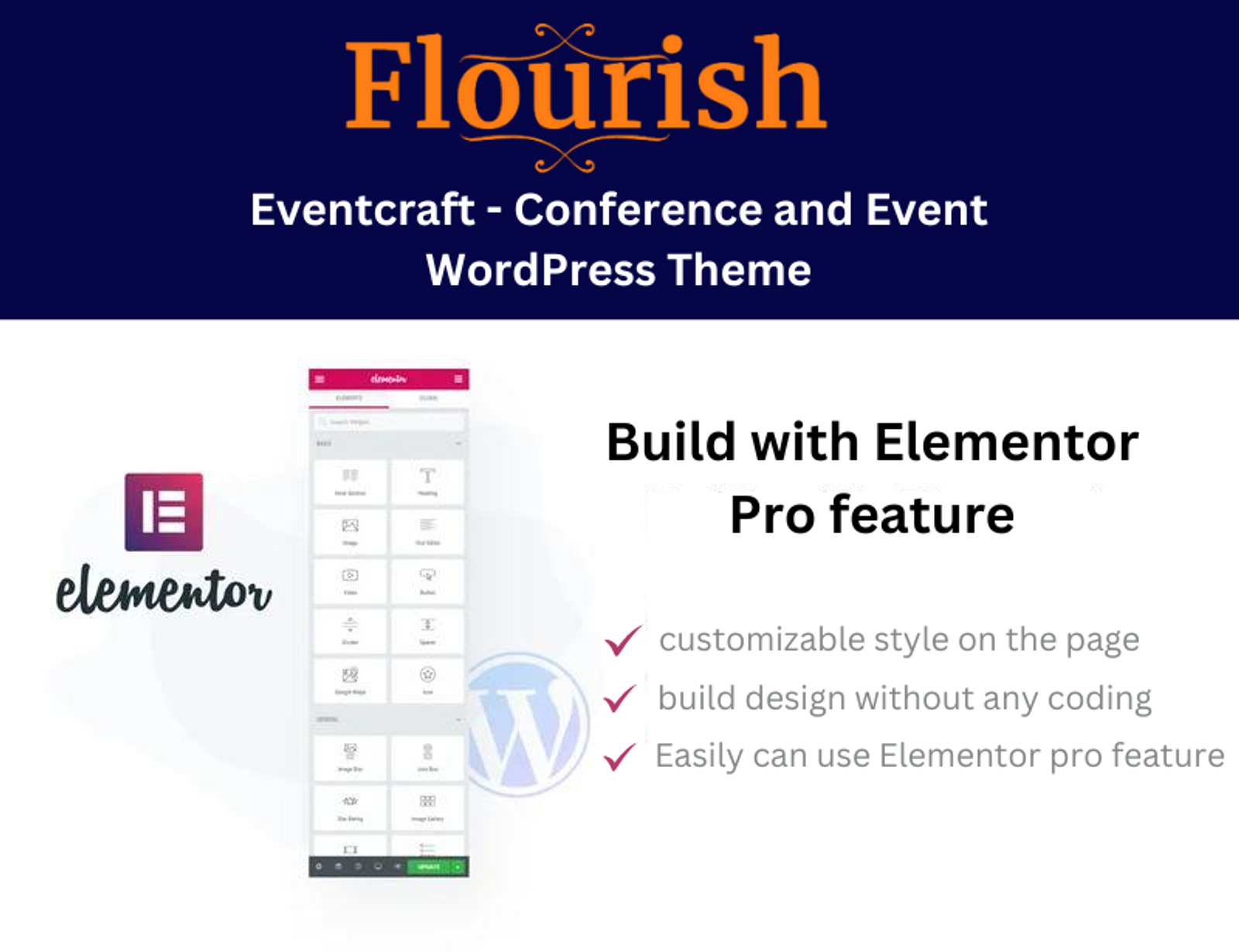 Flourish - Life coach Responsive WordPress Theme