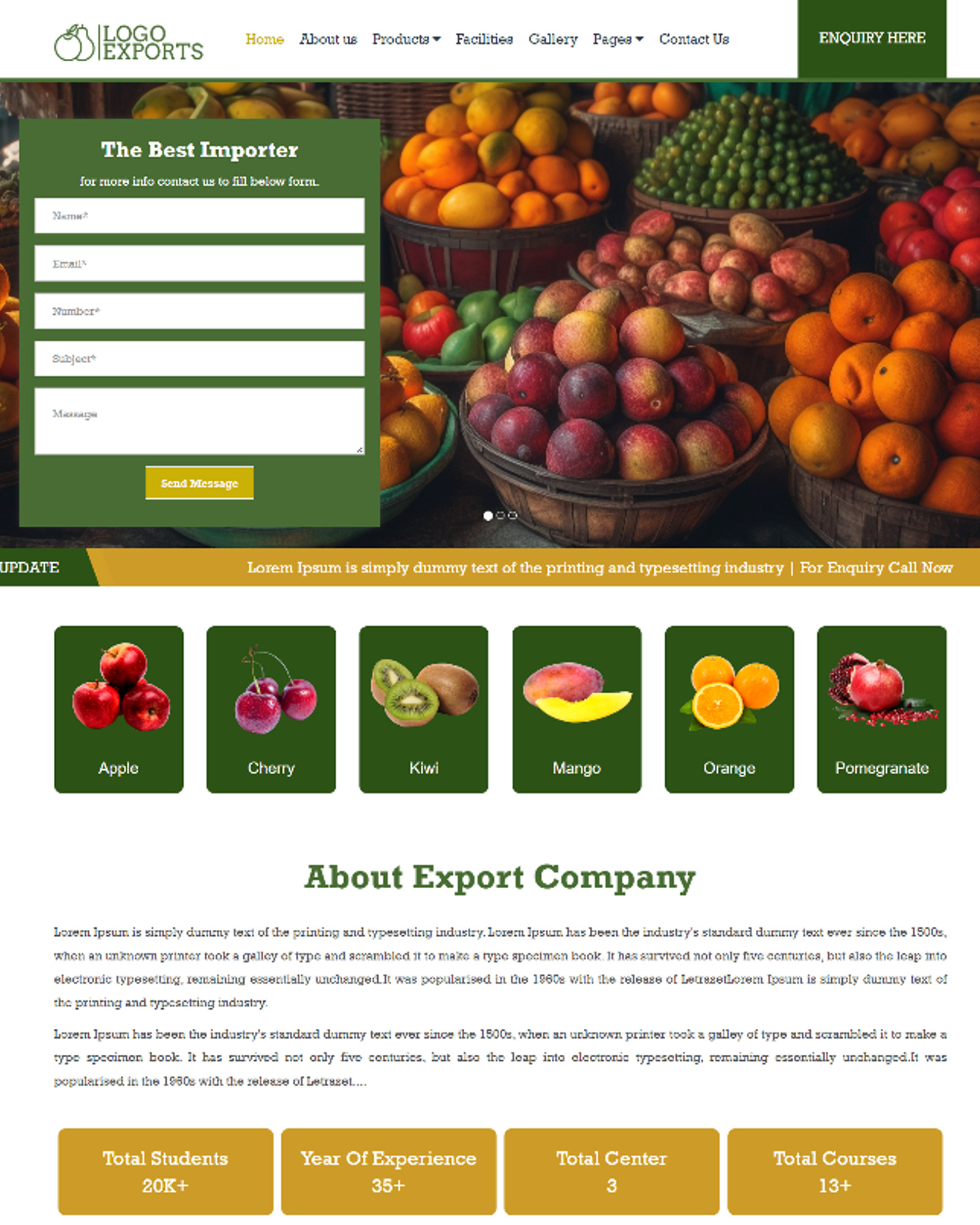 TajThemes - Export Responsive HTML Template - TemplateMonster