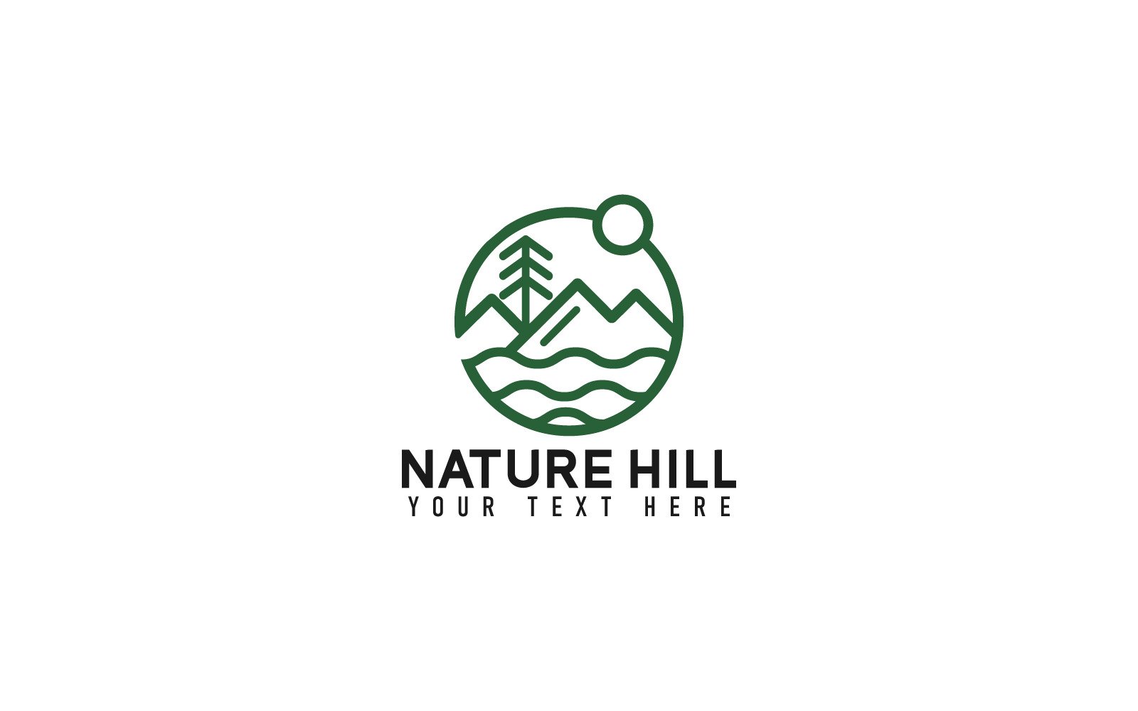 Mountain logo vector symbol illustration design, nature logo, landscape ...