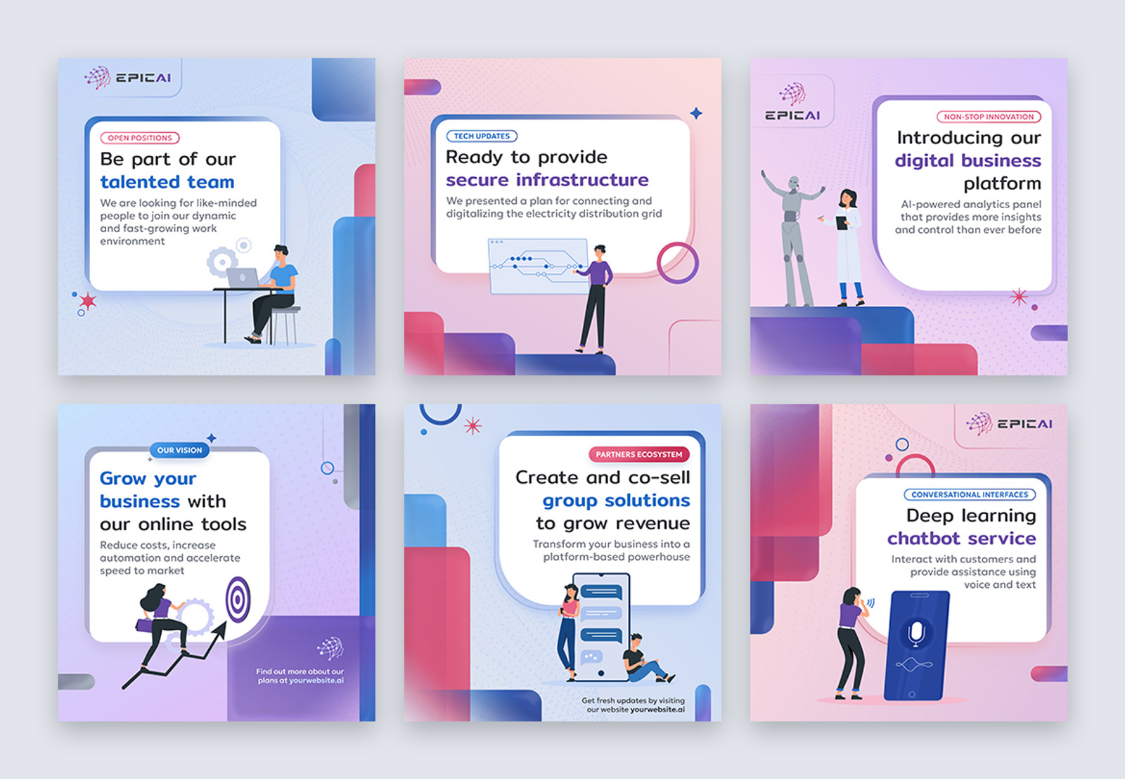 Artificial Intelligence - AI Banner Templates