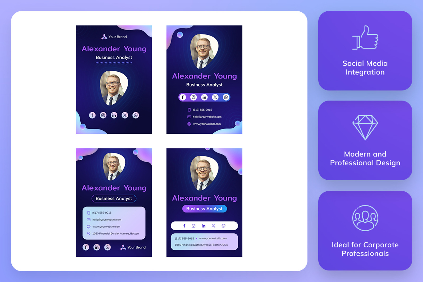 Email Signature - Banking and Finance - TemplateMonster