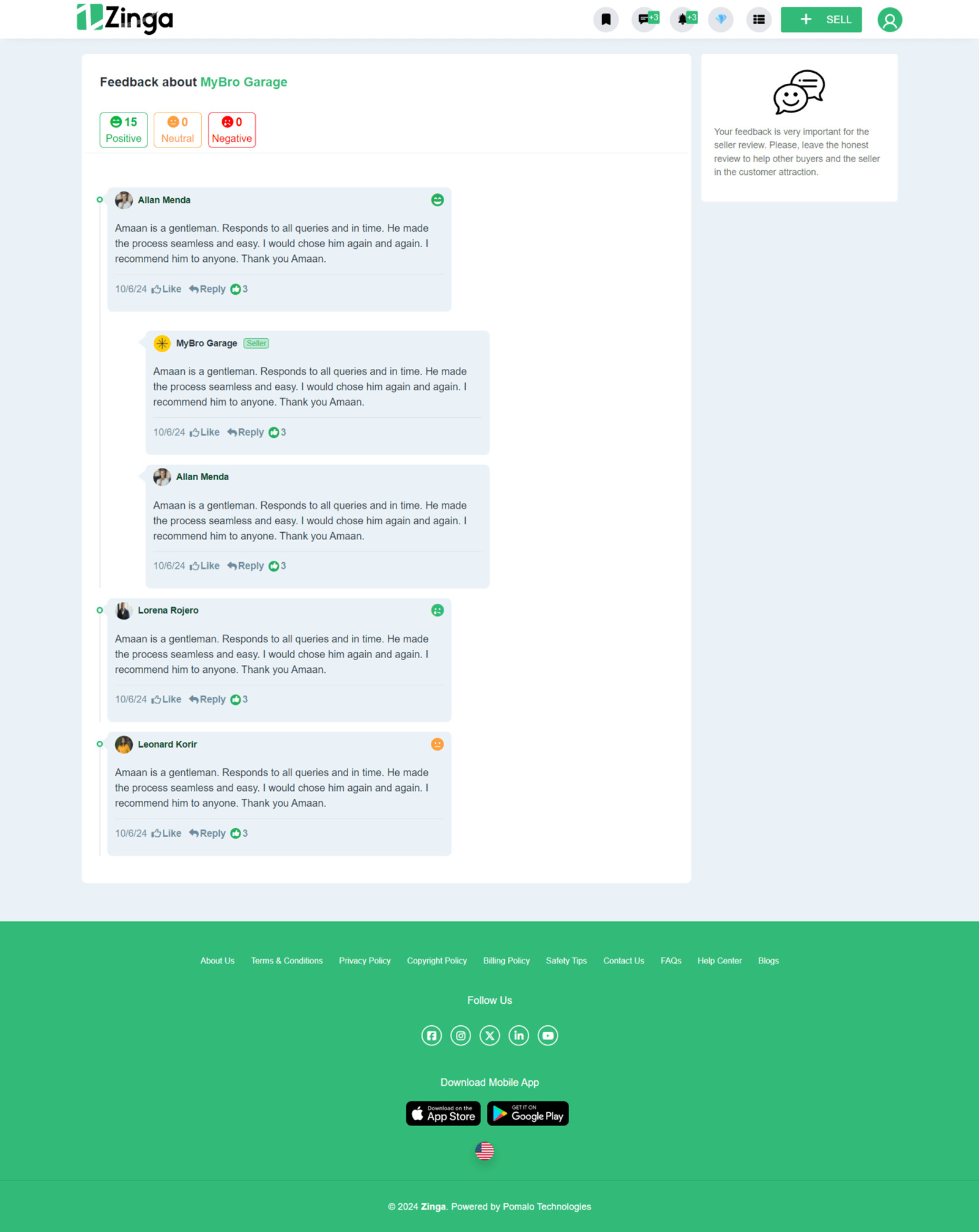 Zinga - Classified Ads & Multi-Vendor Marketplace HTML Template