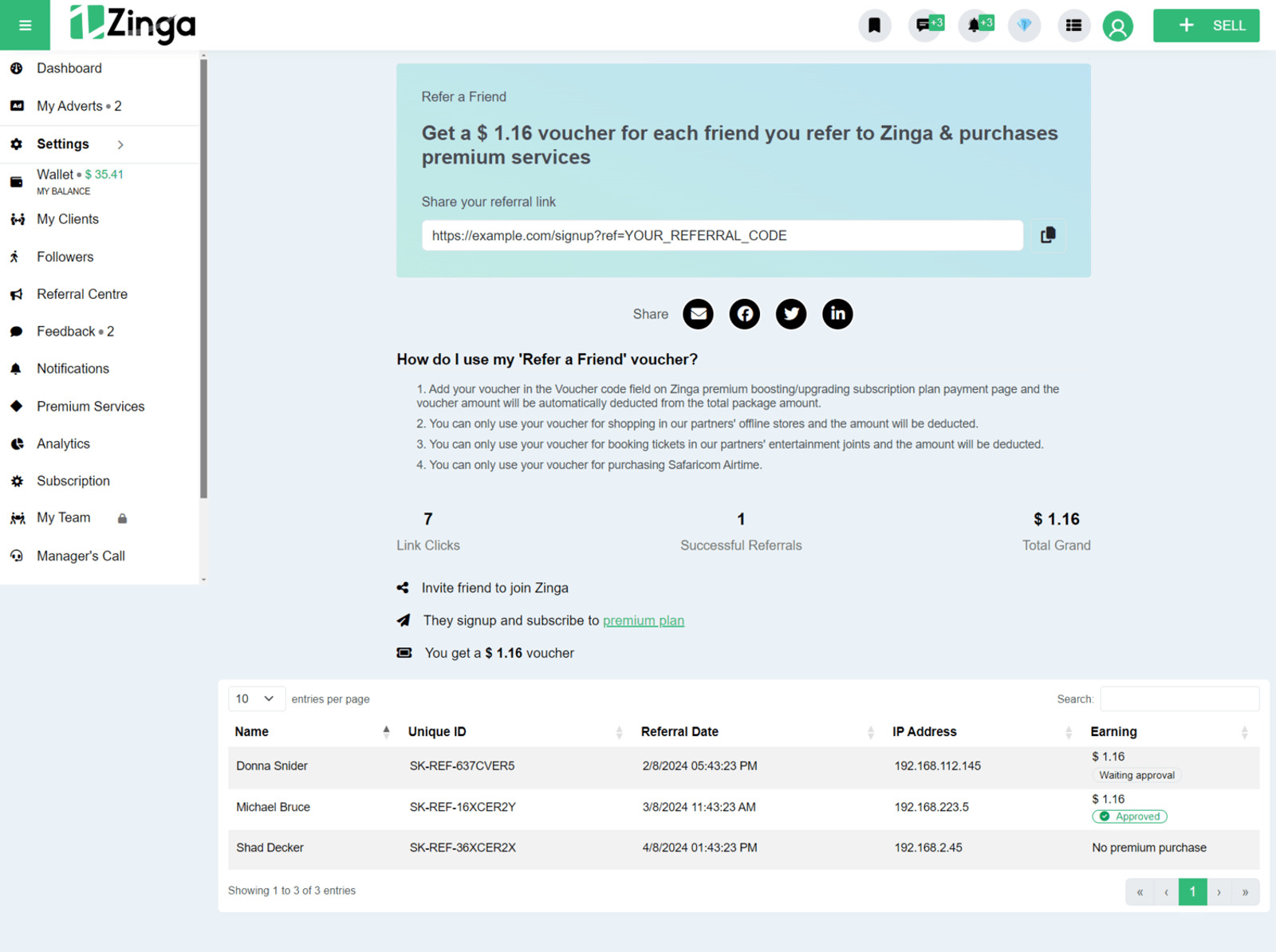 Zinga - Classified Ads & Multi-Vendor Marketplace HTML Template