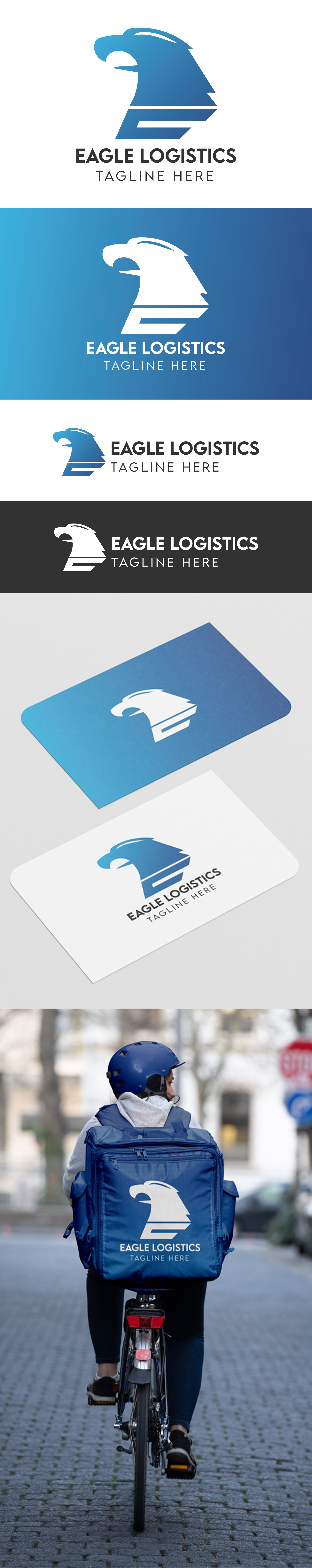 Eagle Logistics Logo - Logistics and Transport Company Logo