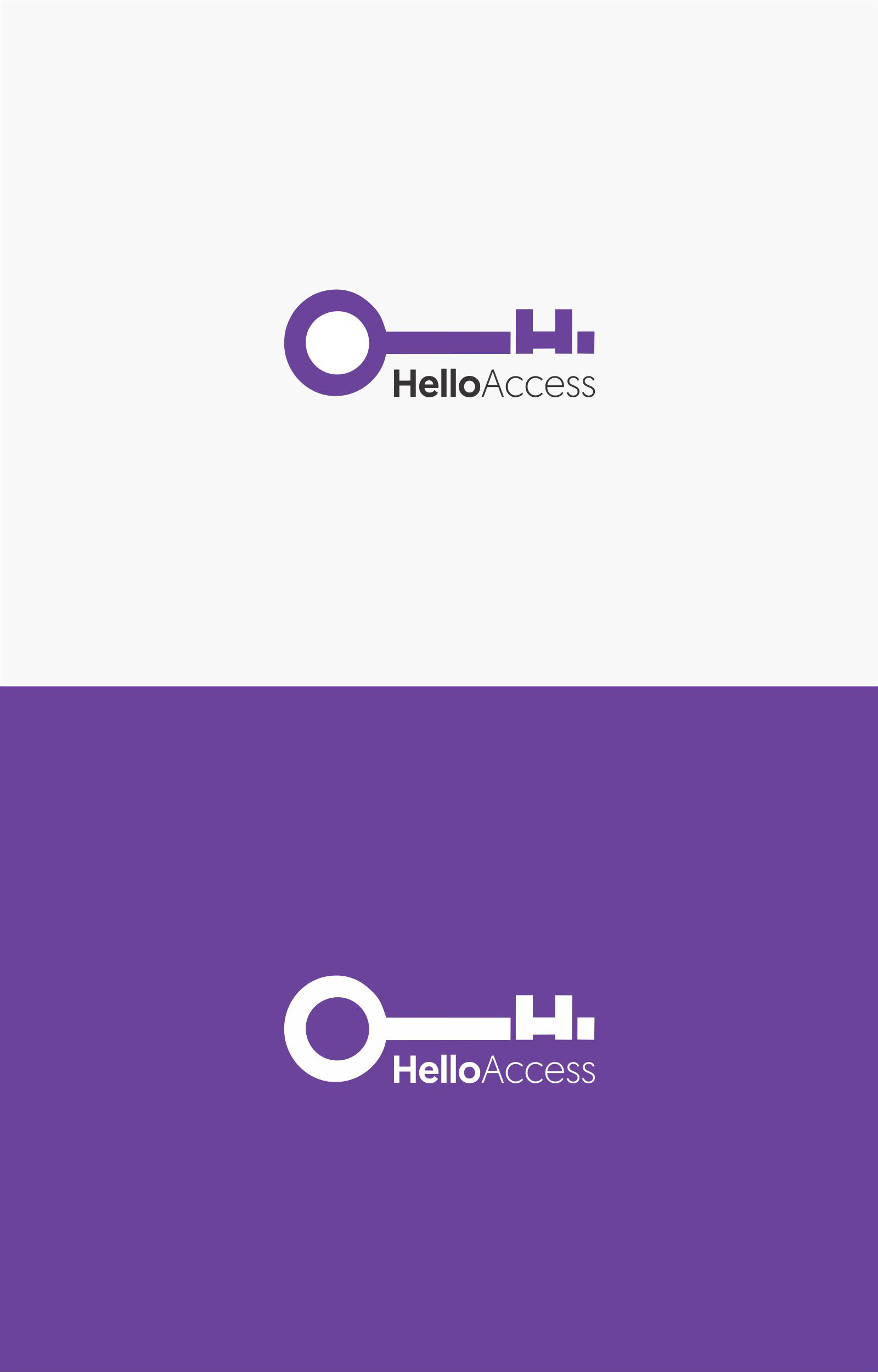 Hello Access Logo Design Template #344834 - TemplateMonster