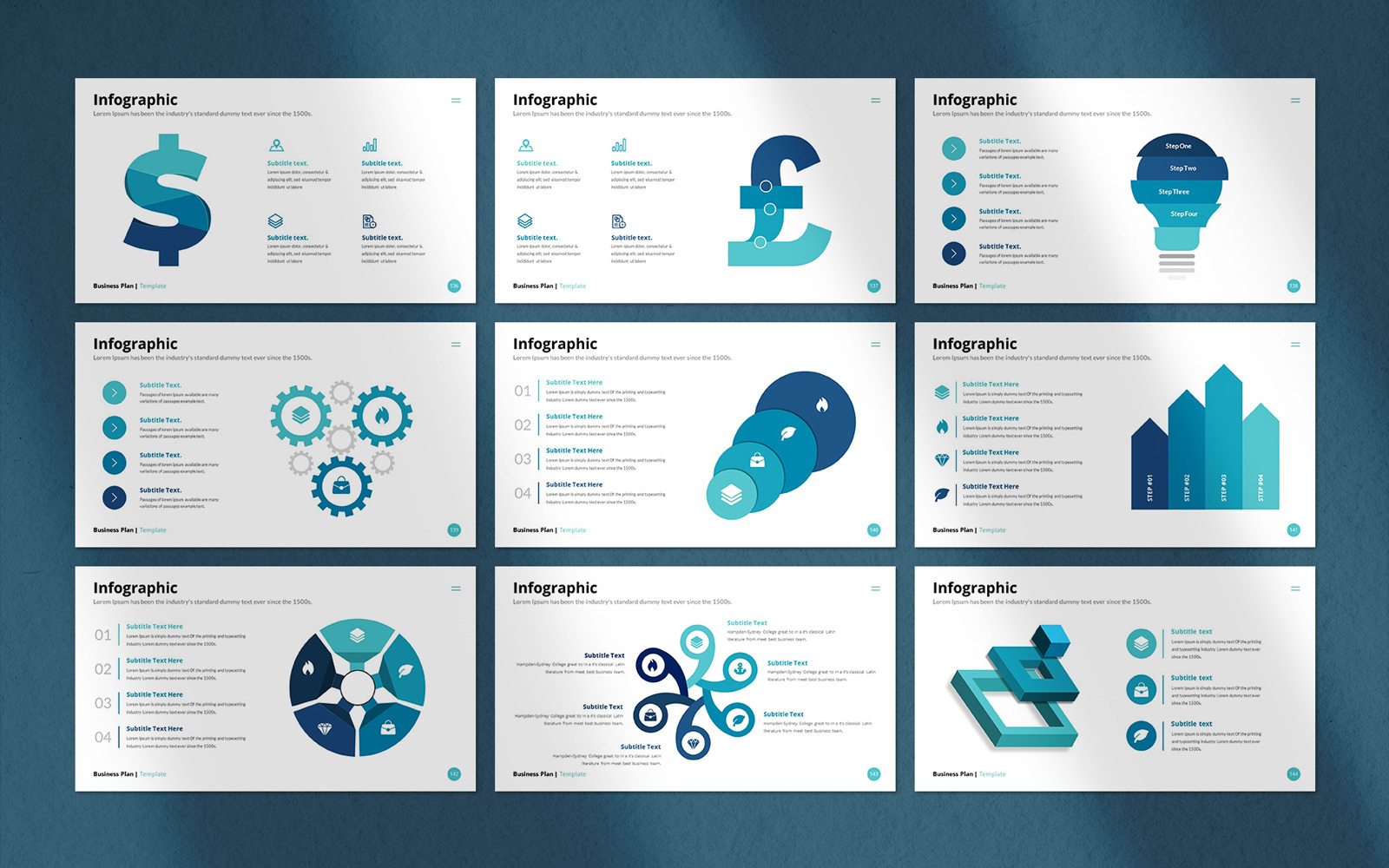 Best Business-Plan PowerPoint Template - TemplateMonster