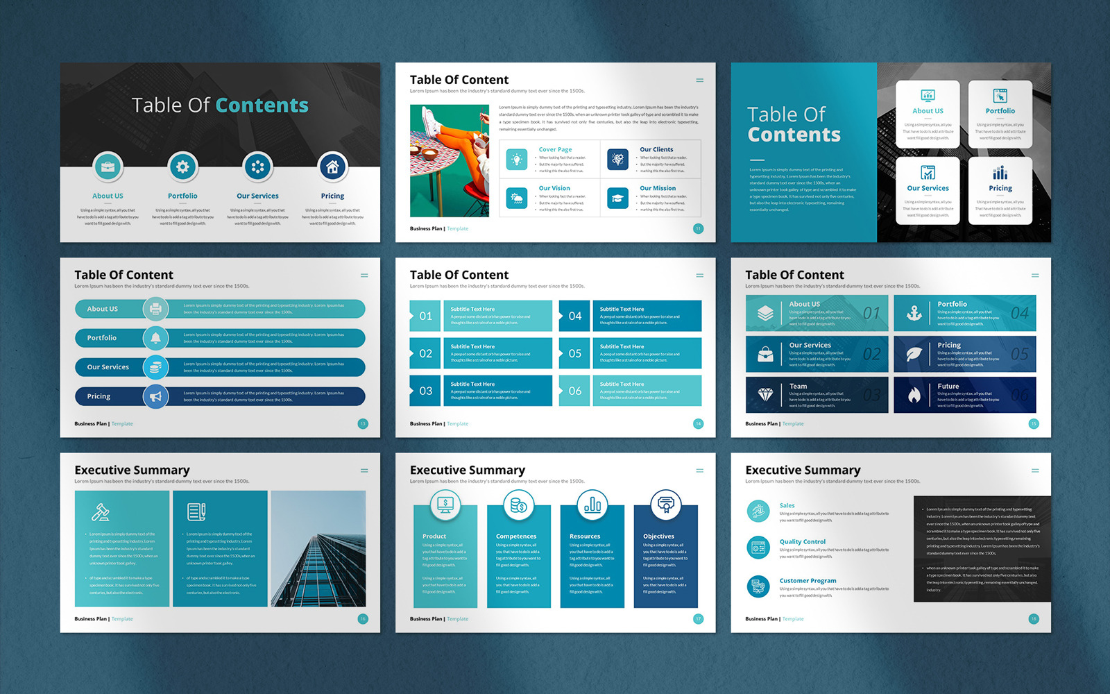 Best Business-Plan PowerPoint Template - TemplateMonster