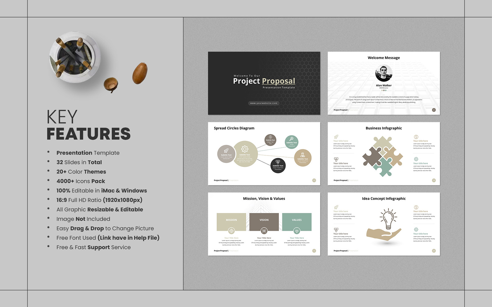 Plantilla de presentación de propuesta de proyecto