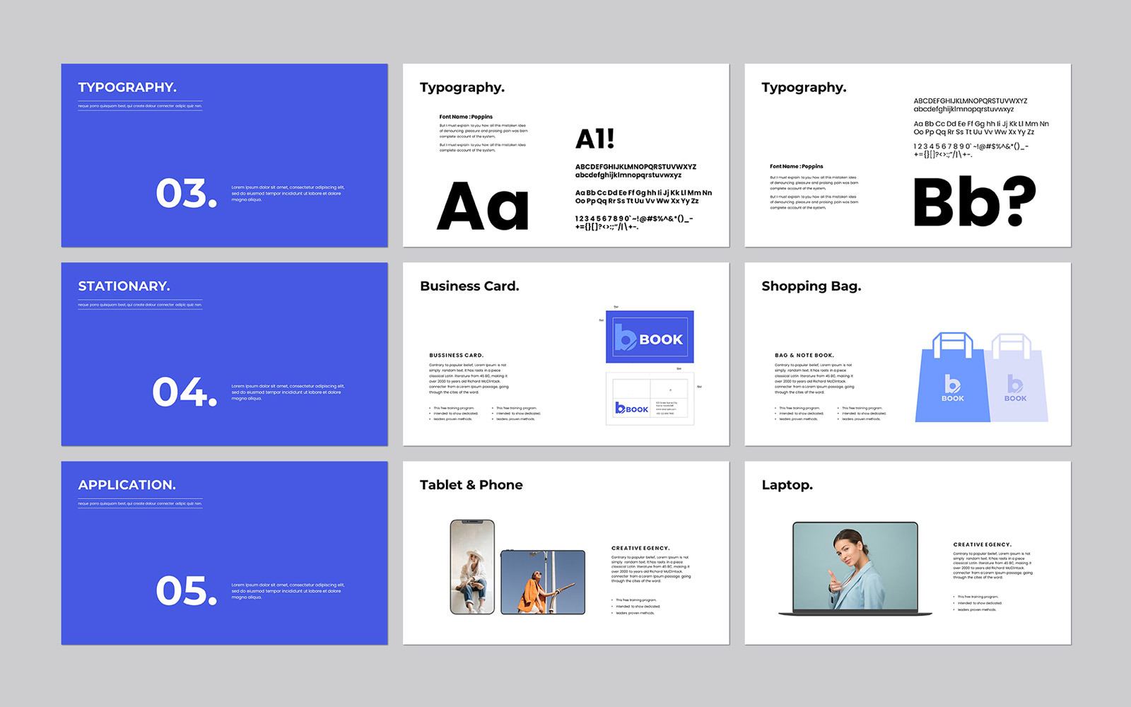 Brand Guidelines Minimal PowerPoint #376209 - TemplateMonster