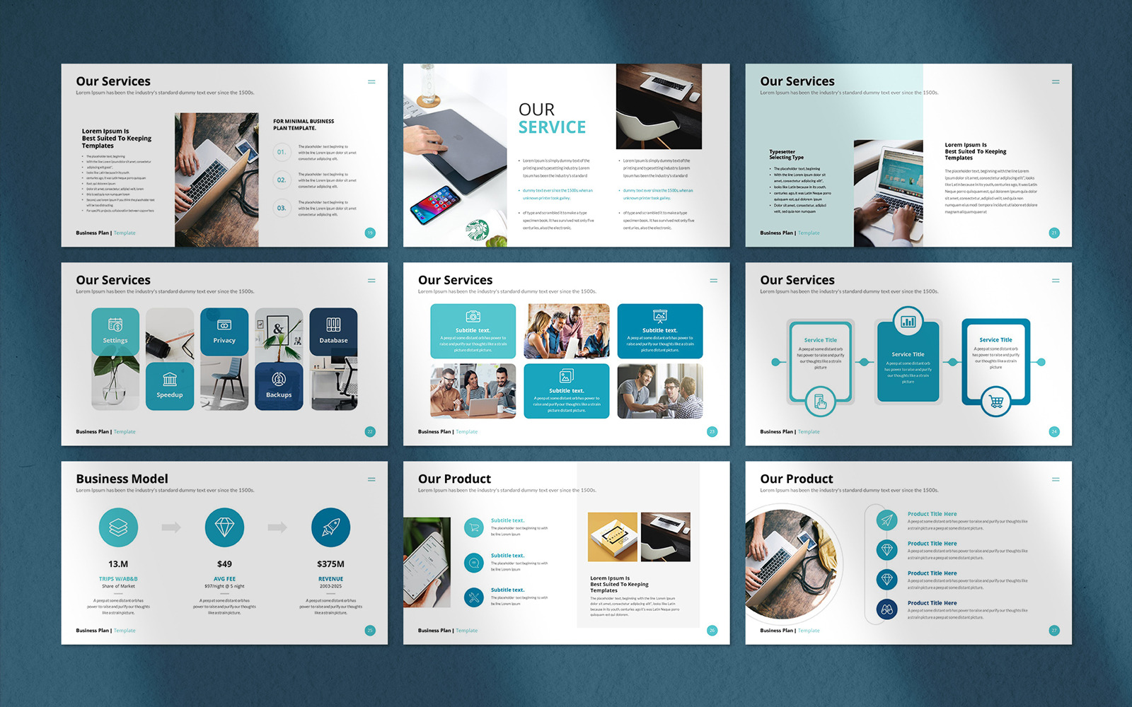 Best Business-Plan PowerPoint Template - TemplateMonster