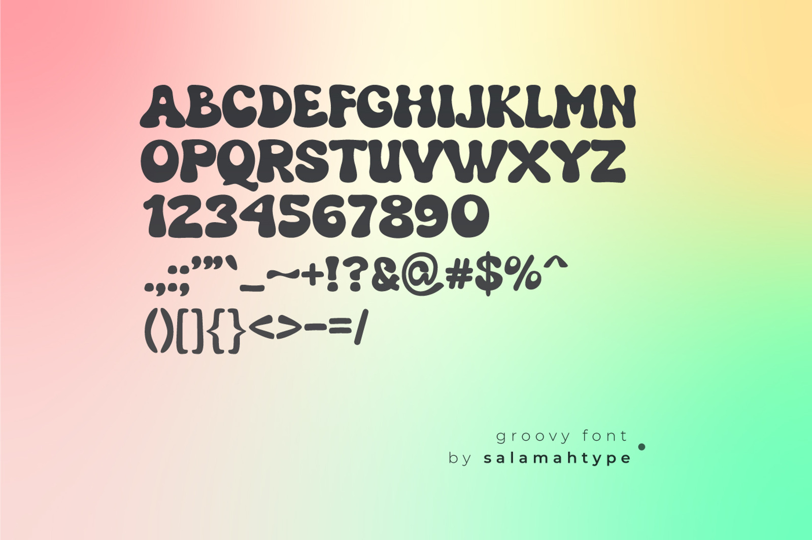 Grooven - Groovy Display Font #419121 - TemplateMonster