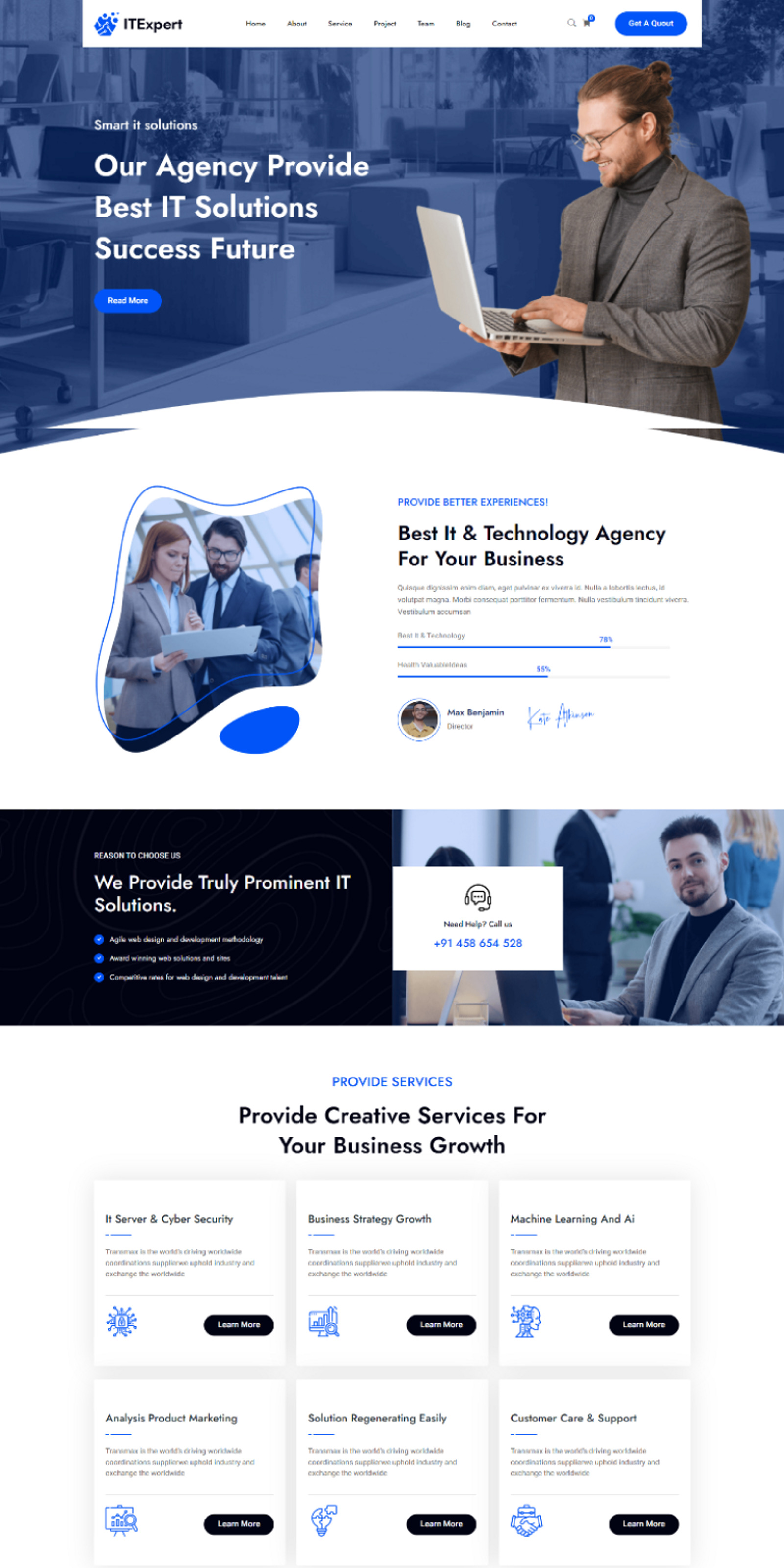 ItExpart-It Solution Technology HTML5 Template
