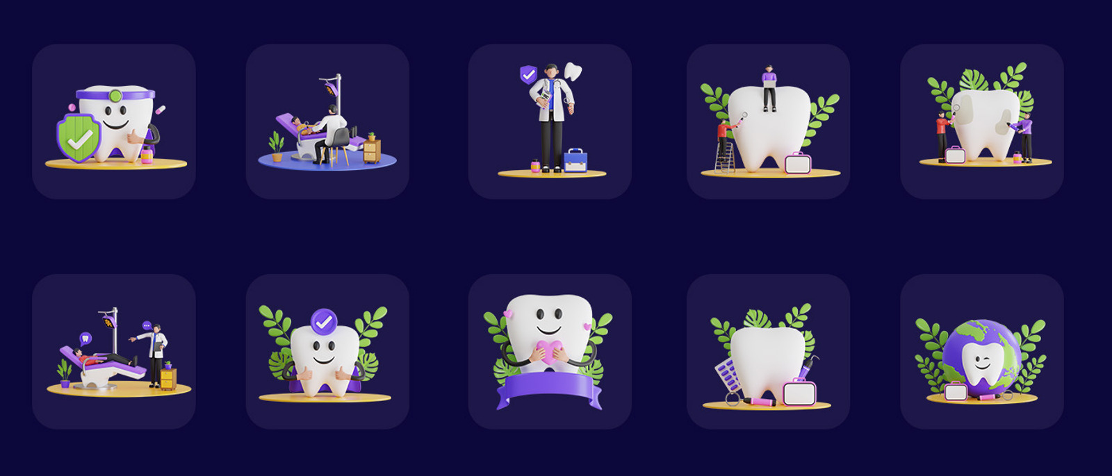 3D Illustration of Dentist #373521 - TemplateMonster