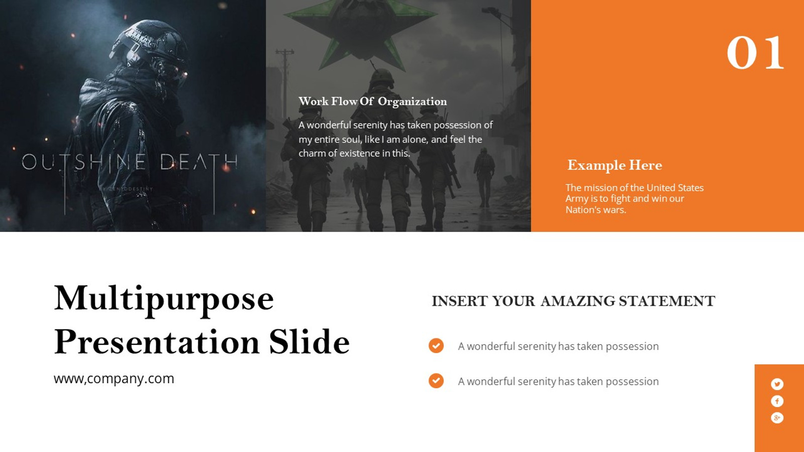 Thunder-Bold PowerPoint Presentation Template