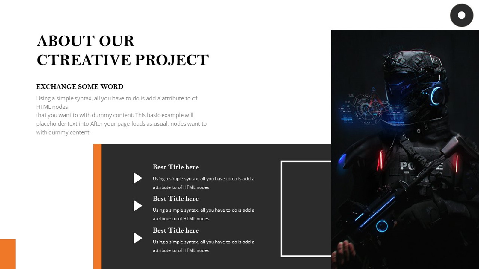 Thunder-Bold PowerPoint Presentation Template