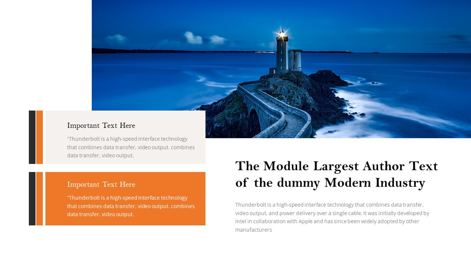 Thunder-Bold PowerPoint Presentation Template