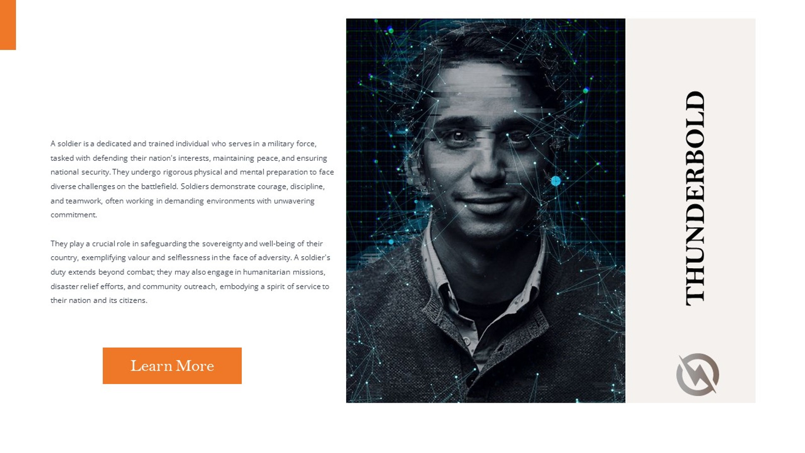 Thunder-Bold PowerPoint Presentation Template