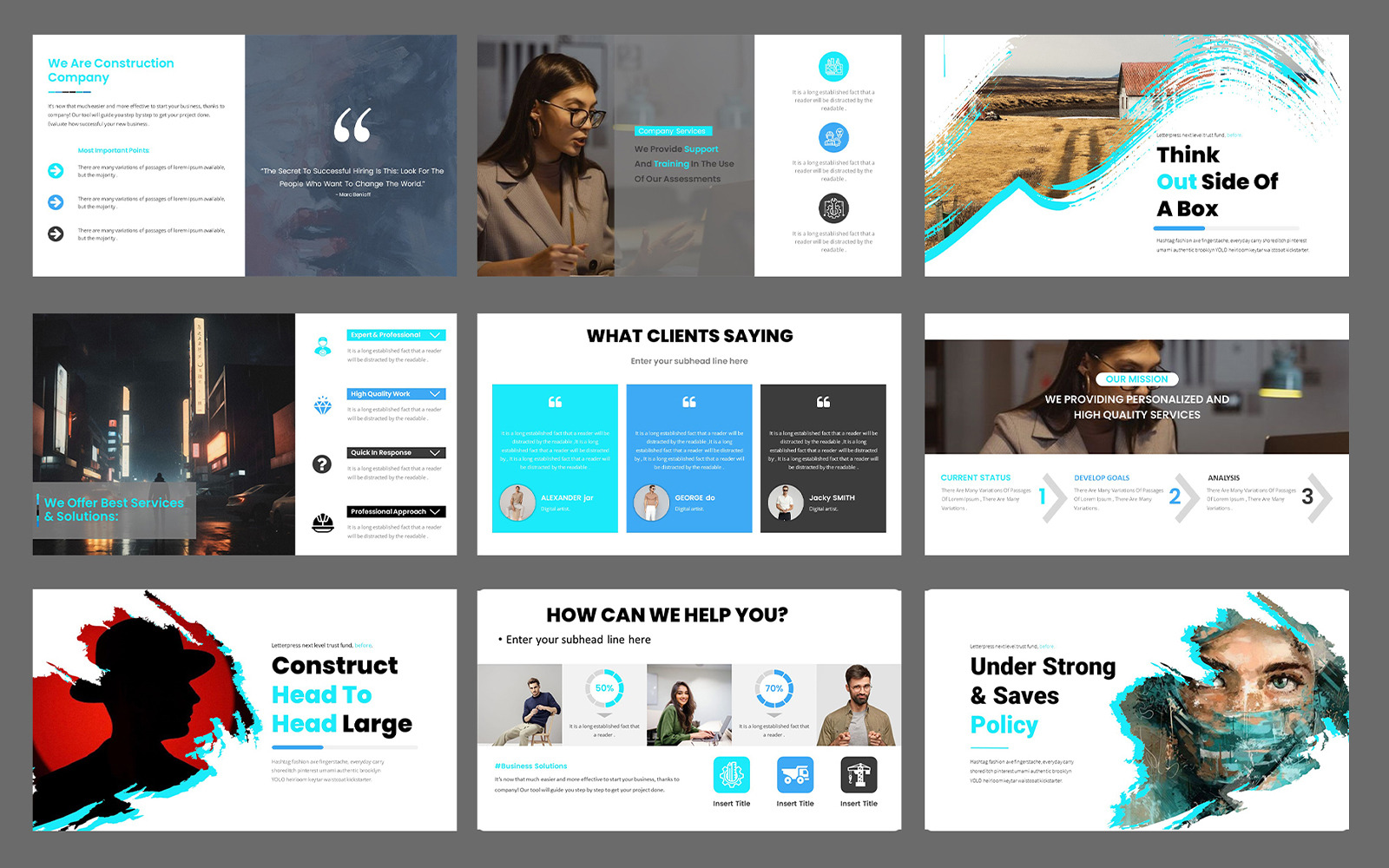 Hyper Animated Quick PowerPoint Presentation Template