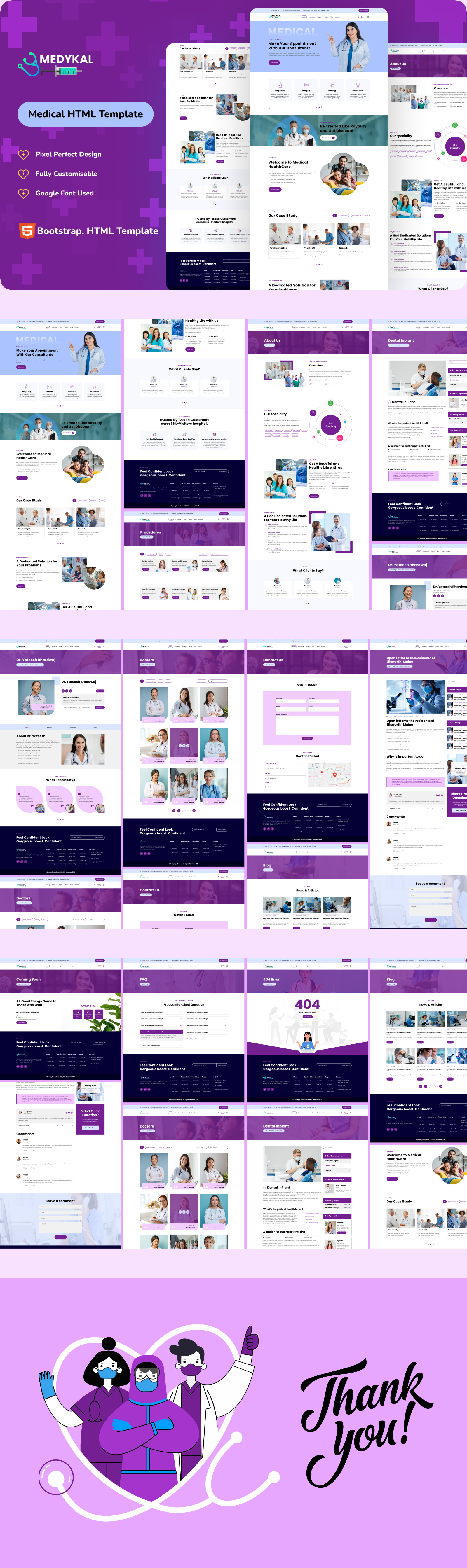 Medykal - Medical Bootstrap Html Template - TemplateMonster