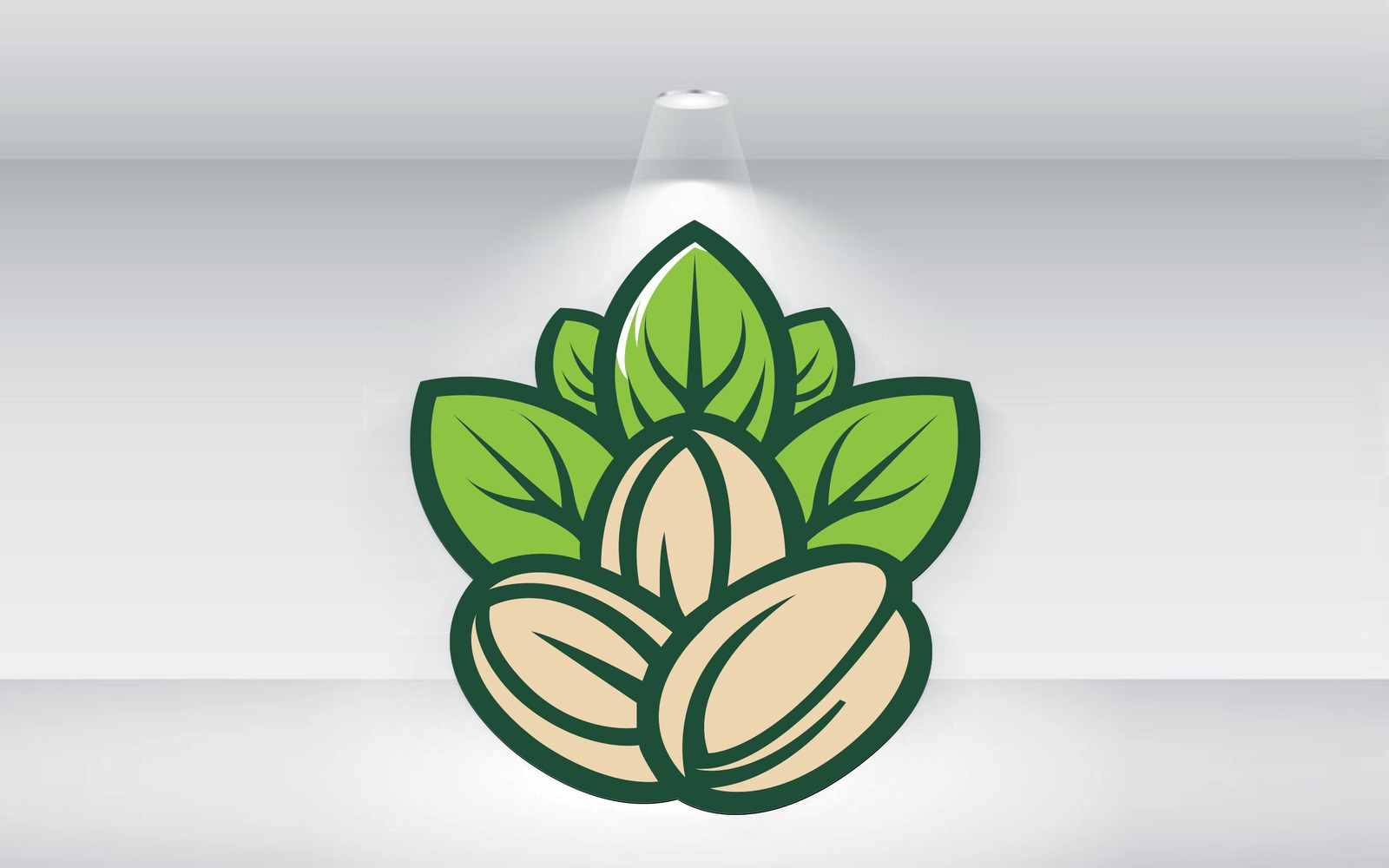 Pistachio Logo Template Vector Format - TemplateMonster