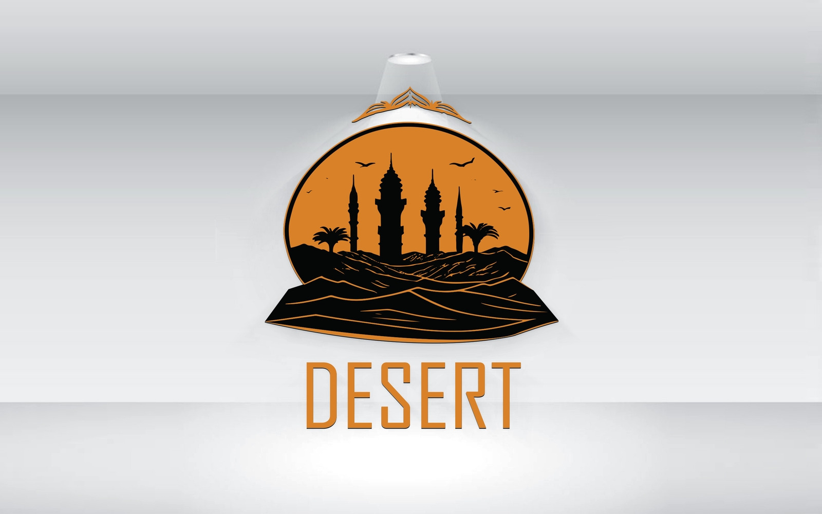 Desert Sands Logo Vector File Template - TemplateMonster