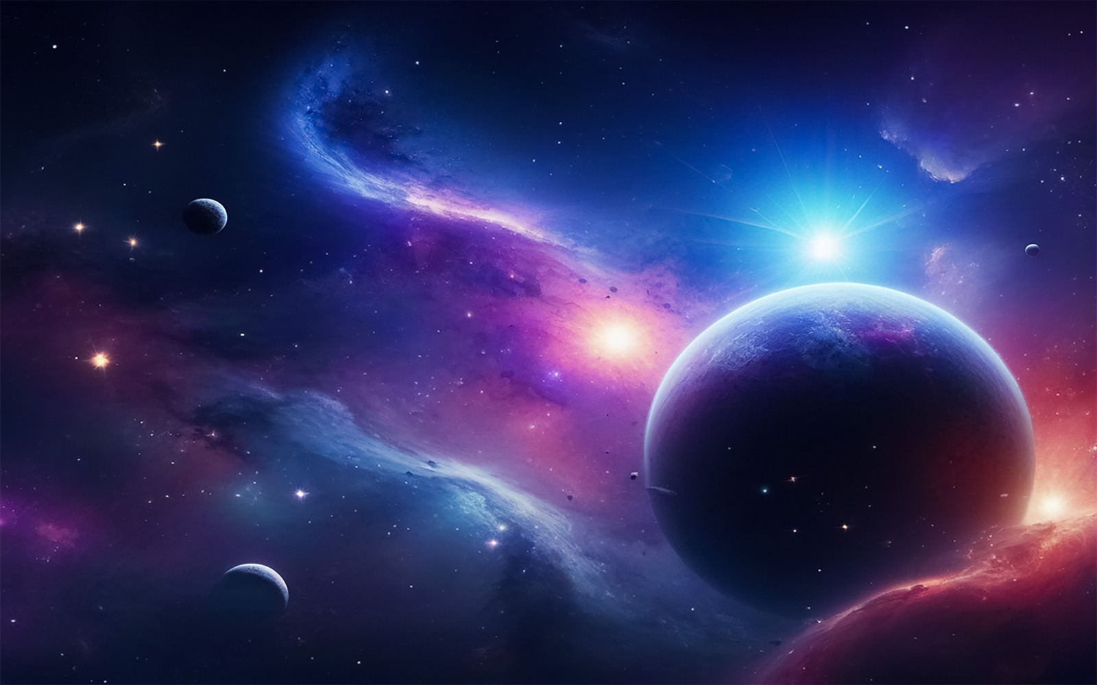 Collection Of 12 Space Galaxy Background High Quality Template