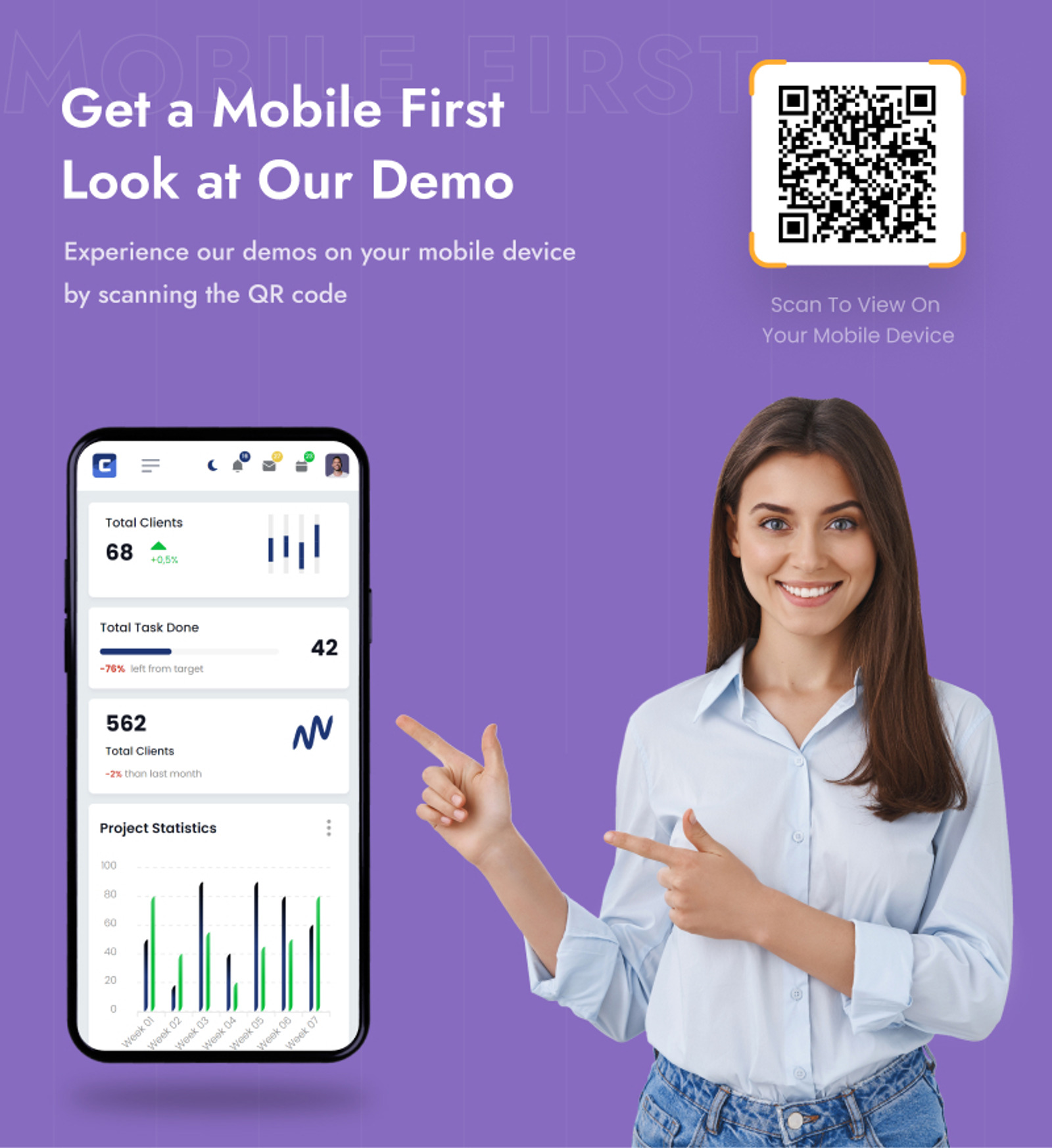 CodeByte – Saas Admin Dashboard Bootstrap Template