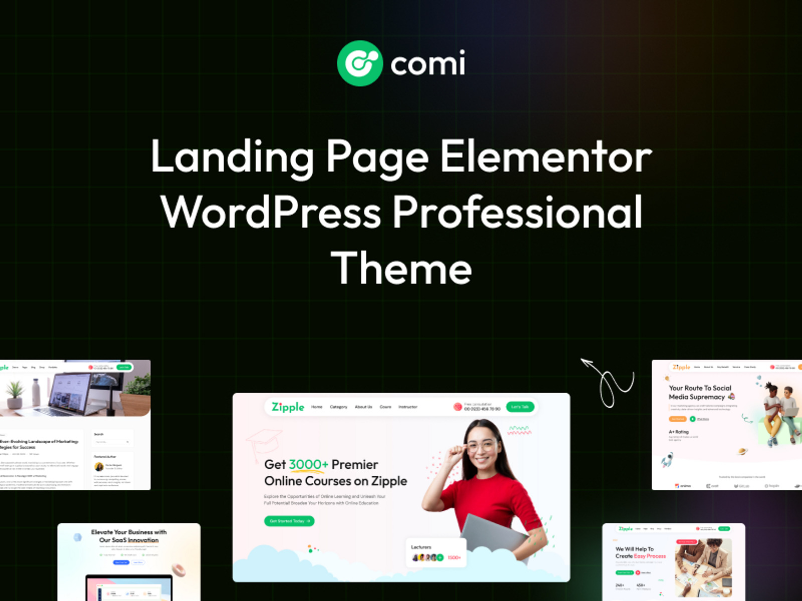 Elementor Multipurpose WordPress Theme - TemplateMonster