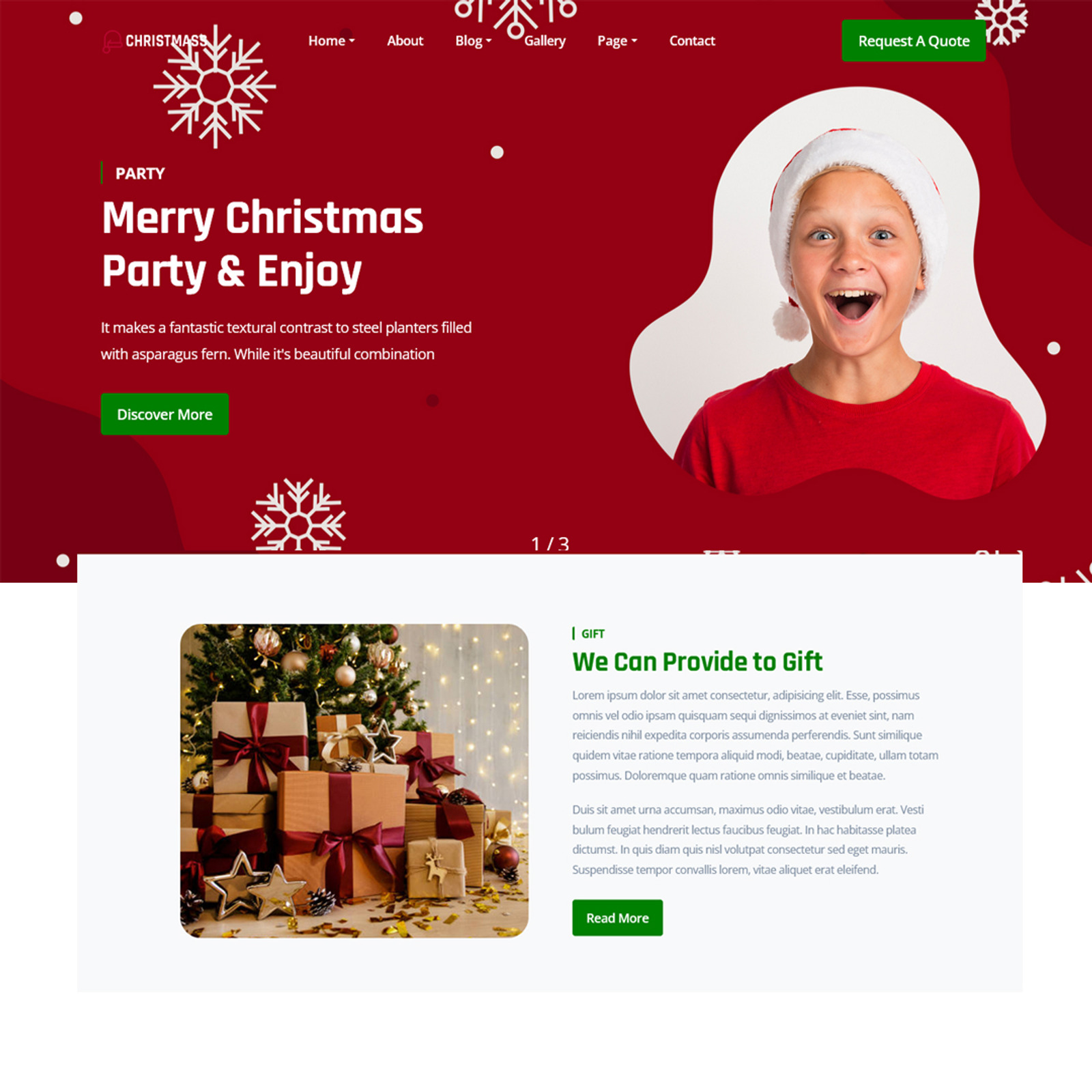 Christmass - Christmas Event Planing HTML Website Template