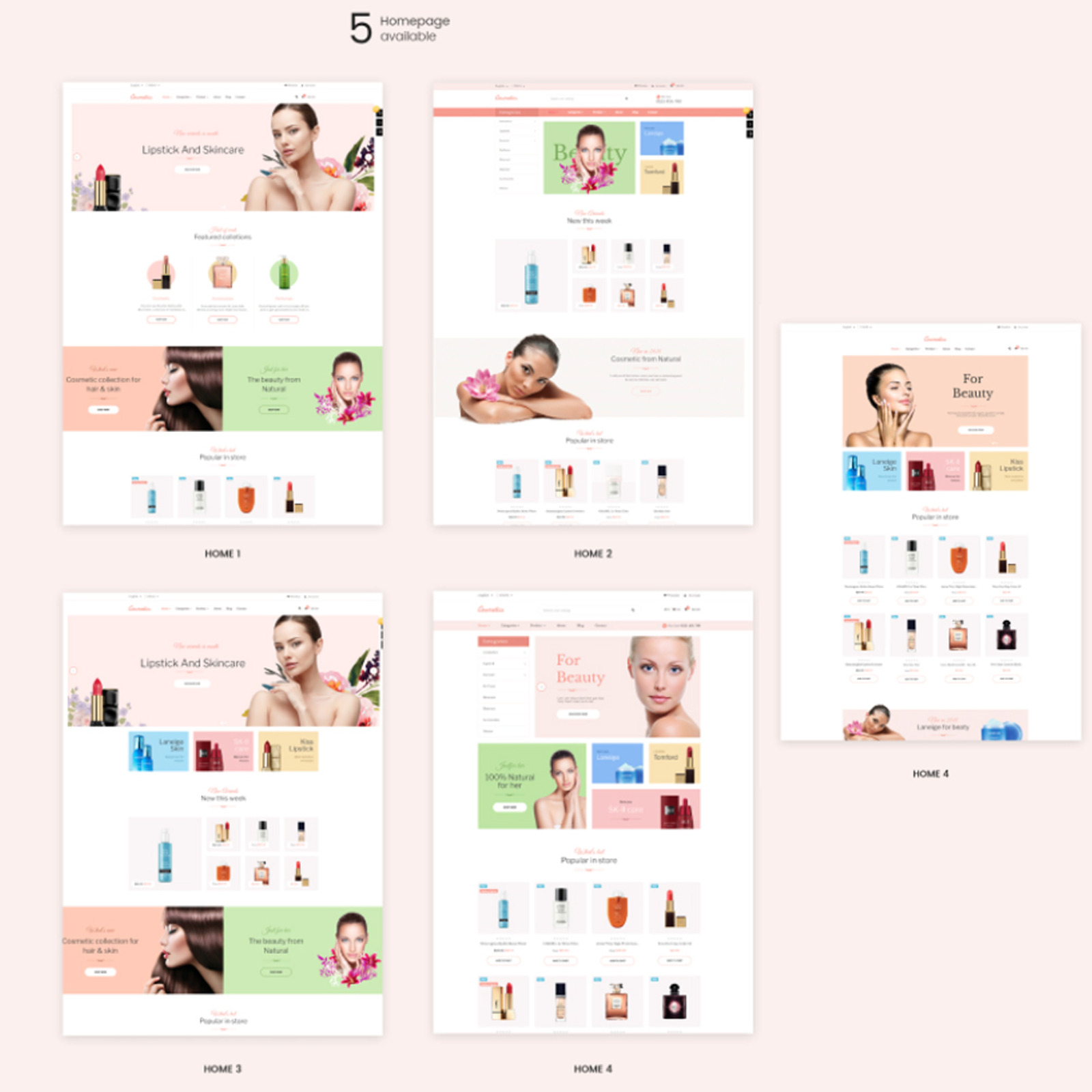 TM Cosmetic Store - Cosmetics and Beauty PrestaShop Theme