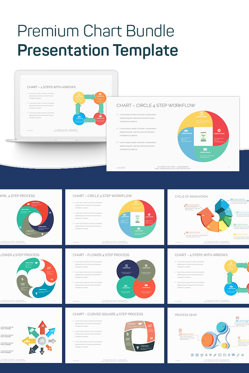 Premium Chart Bundle PowerPoint Template #75639