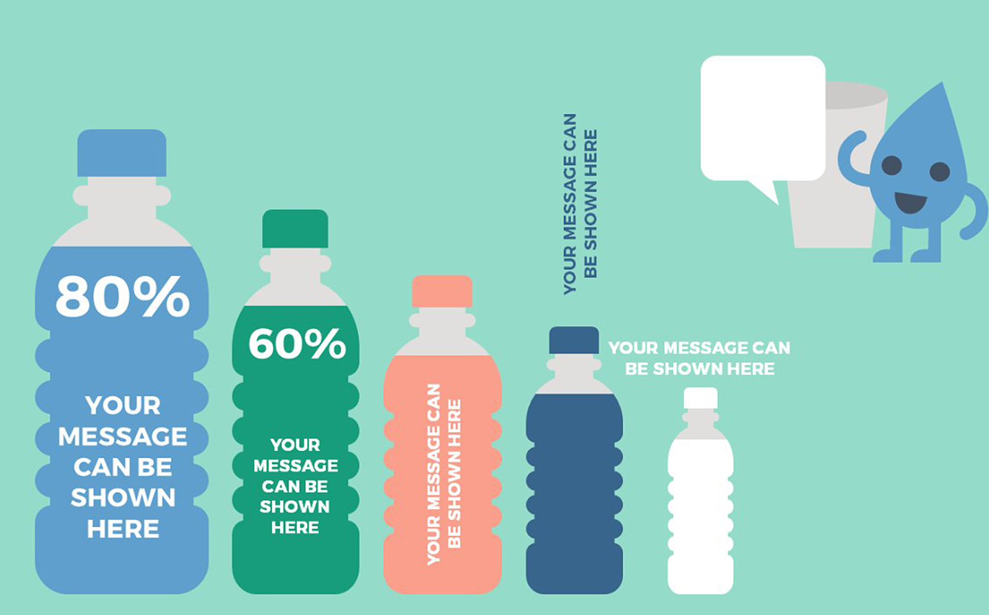 Drink Water PowerPoint Template #75632