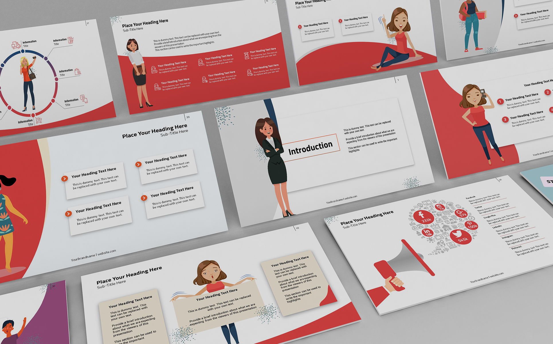 Women Empowerment - PowerPoint Template #75690