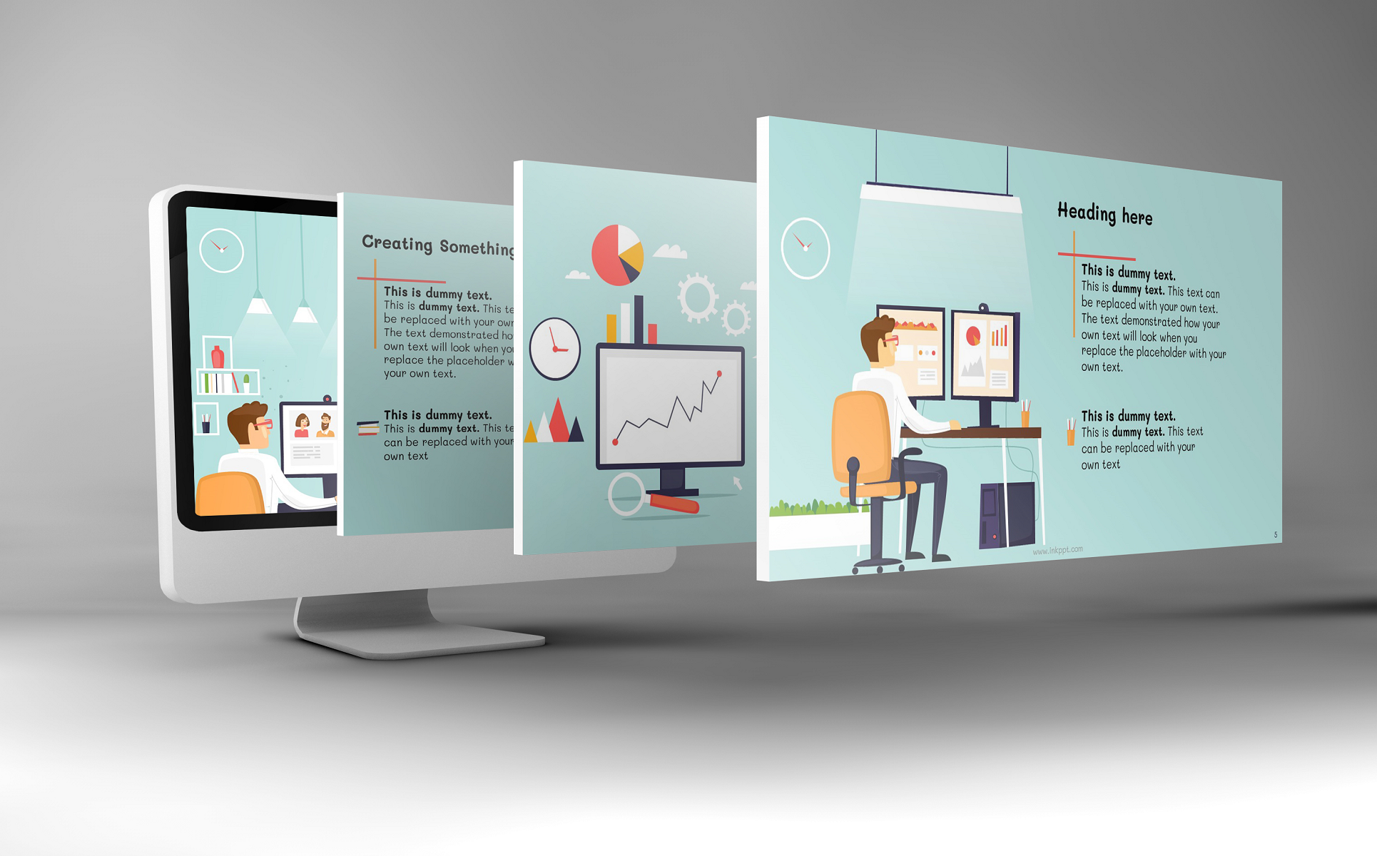 Corporate Functions PowerPoint Template #78567