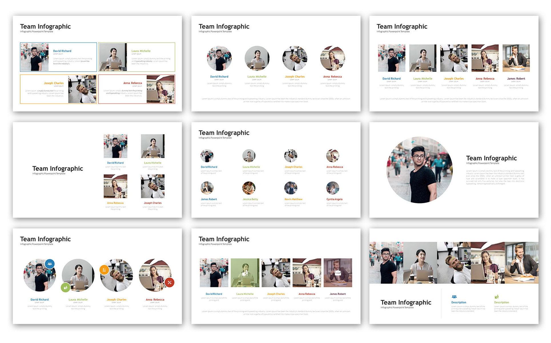 Teams Placeholder Presentation - Infographic PowerPoint Template #79168