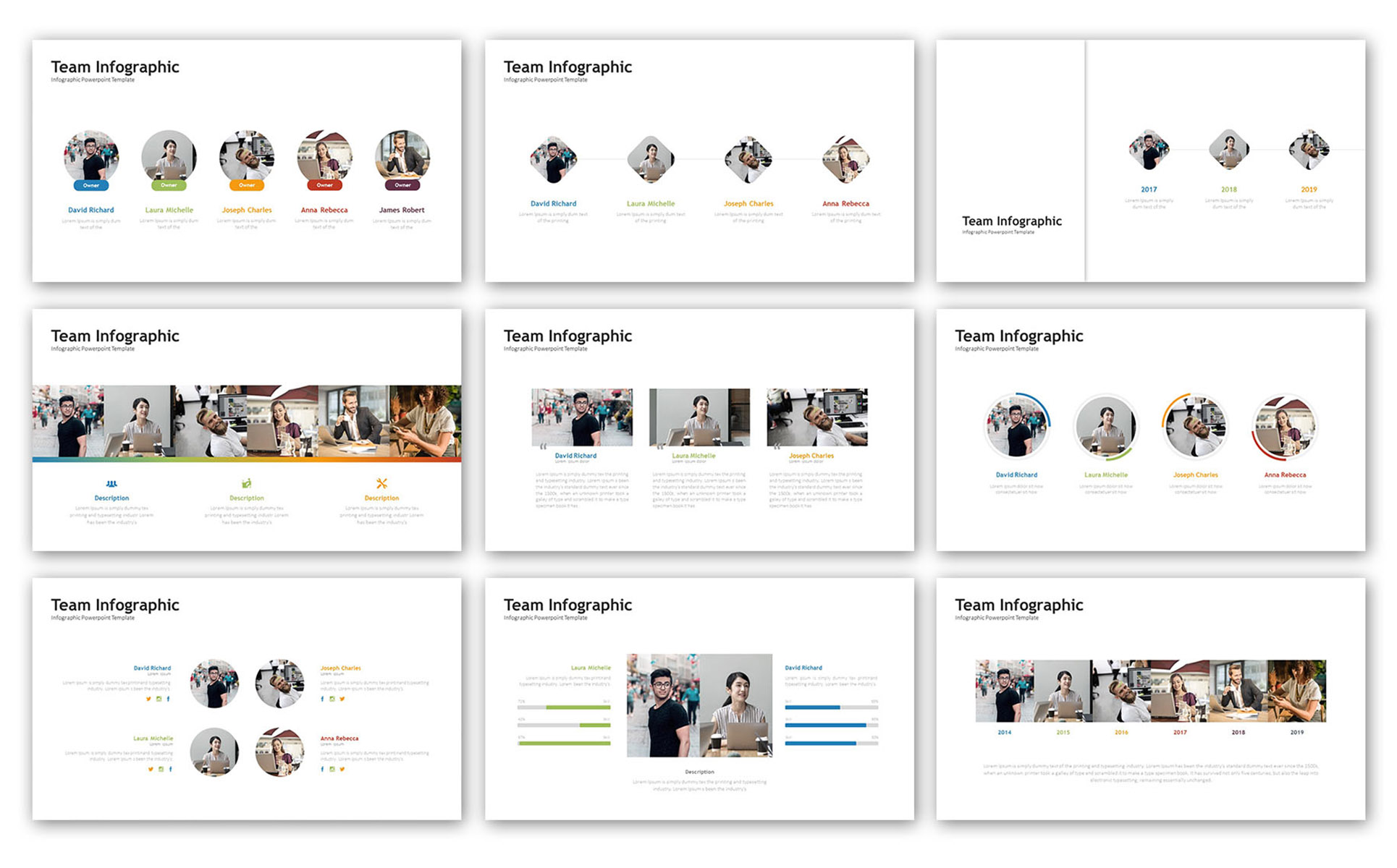 Teams Placeholder Presentation - Infographic PowerPoint Template #79168