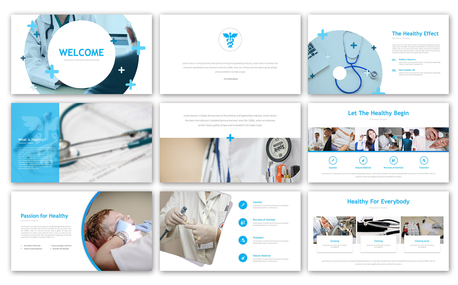 Medical - Professional PowerPoint Template #83039