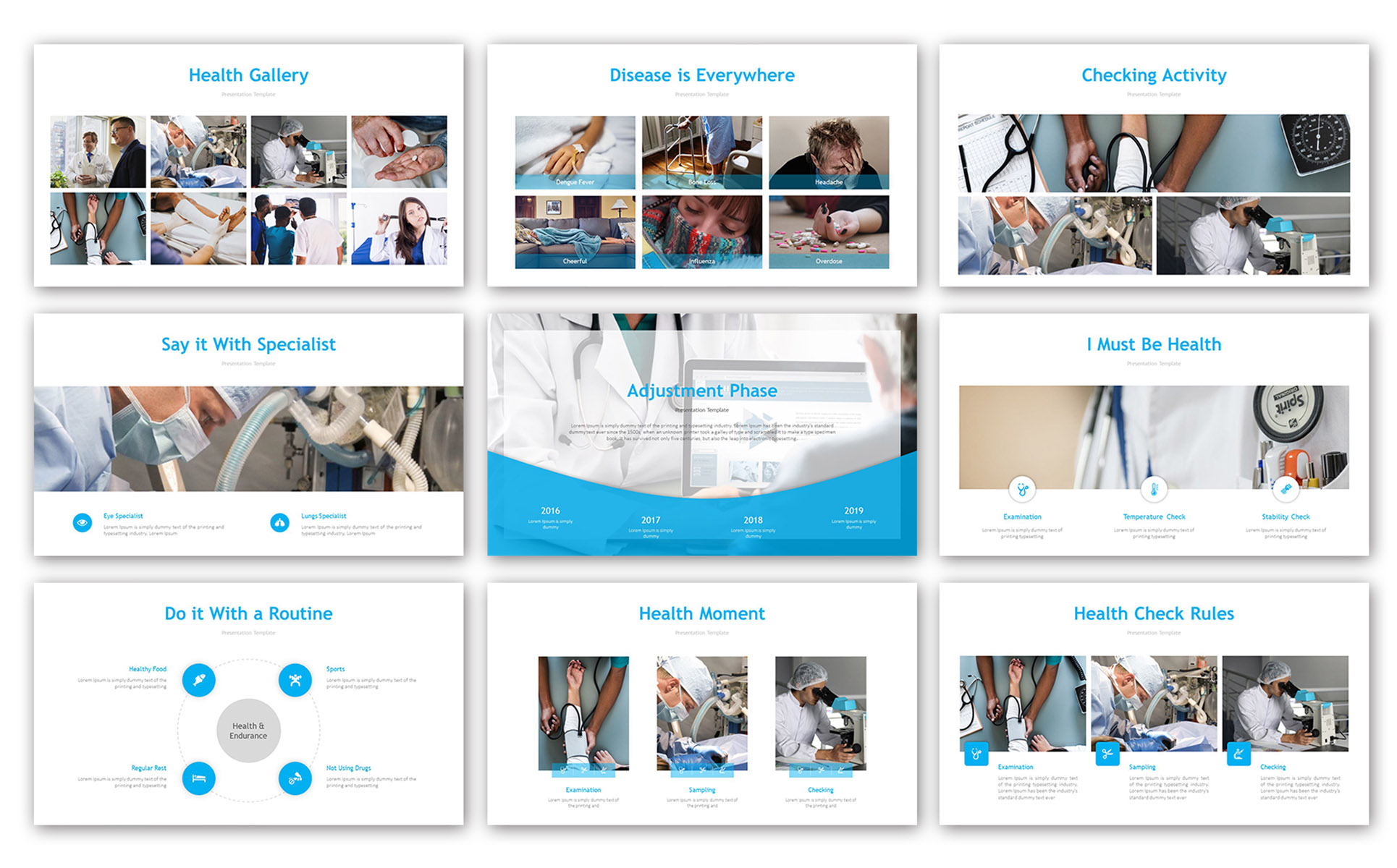 Medical - Professional PowerPoint Template #83039