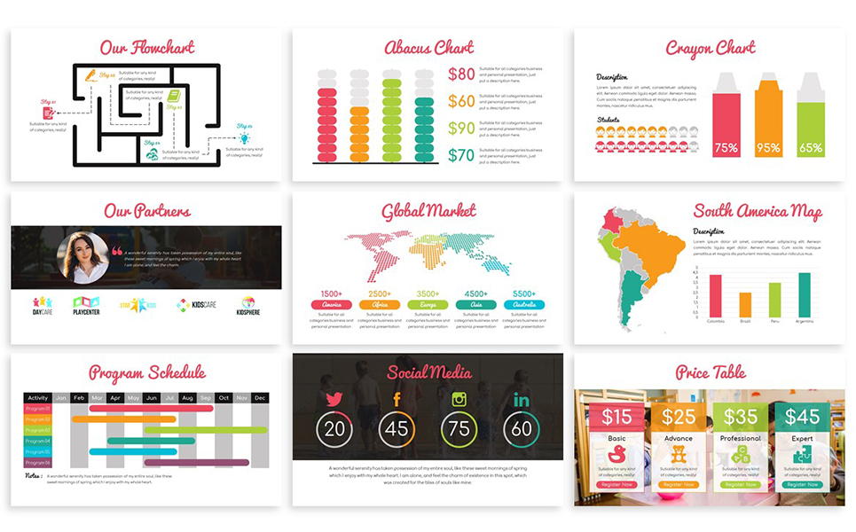 Childhood - Playful PowerPoint Template #82228