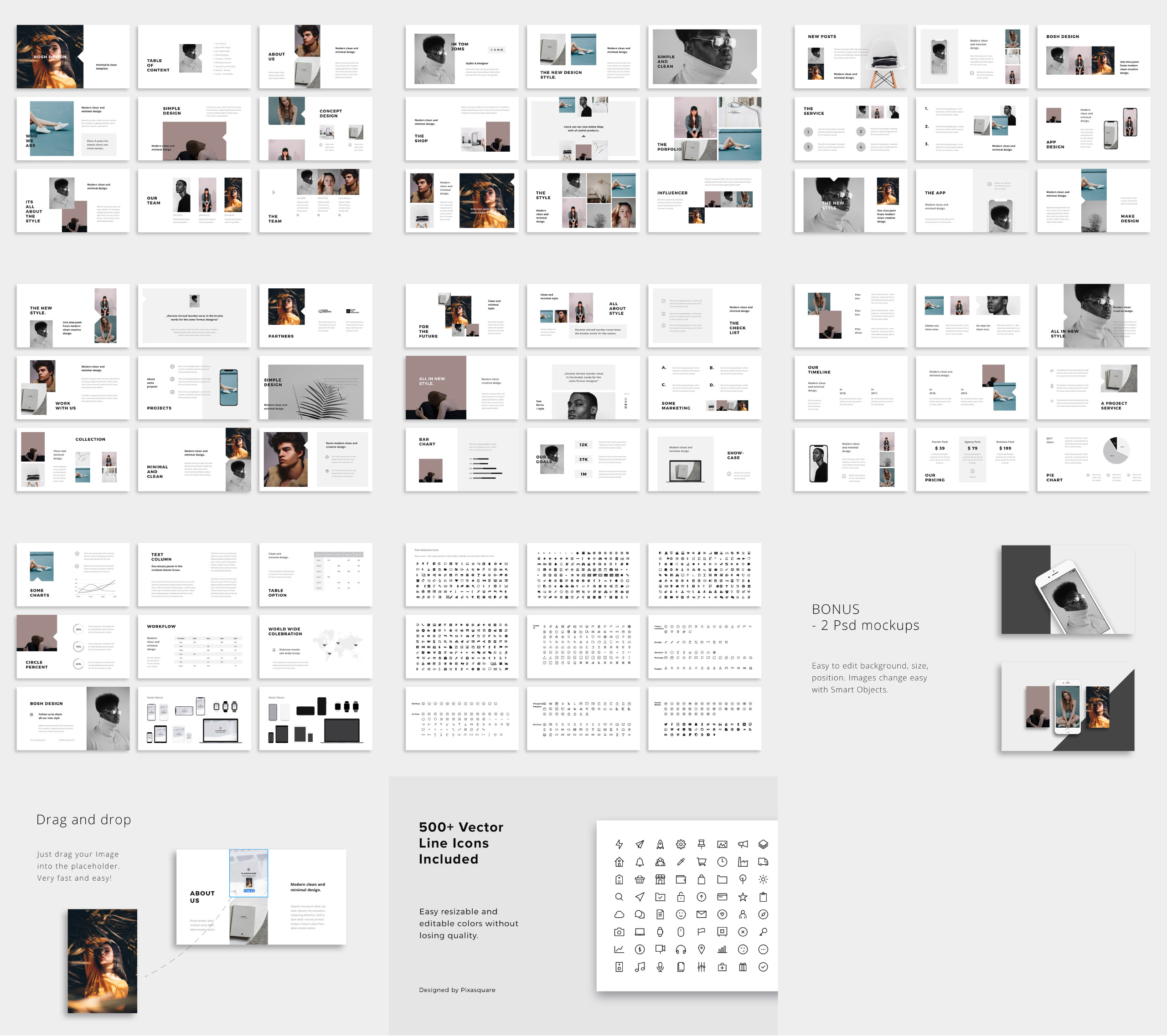 BOSH - PowerPoint Template #75404