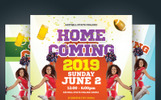 Homecoming Event Flyers Corporate Identity Template #71796