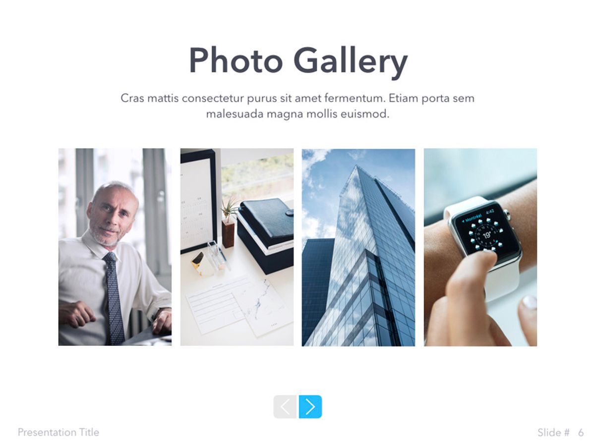 Business Showcase PowerPoint Template #96352