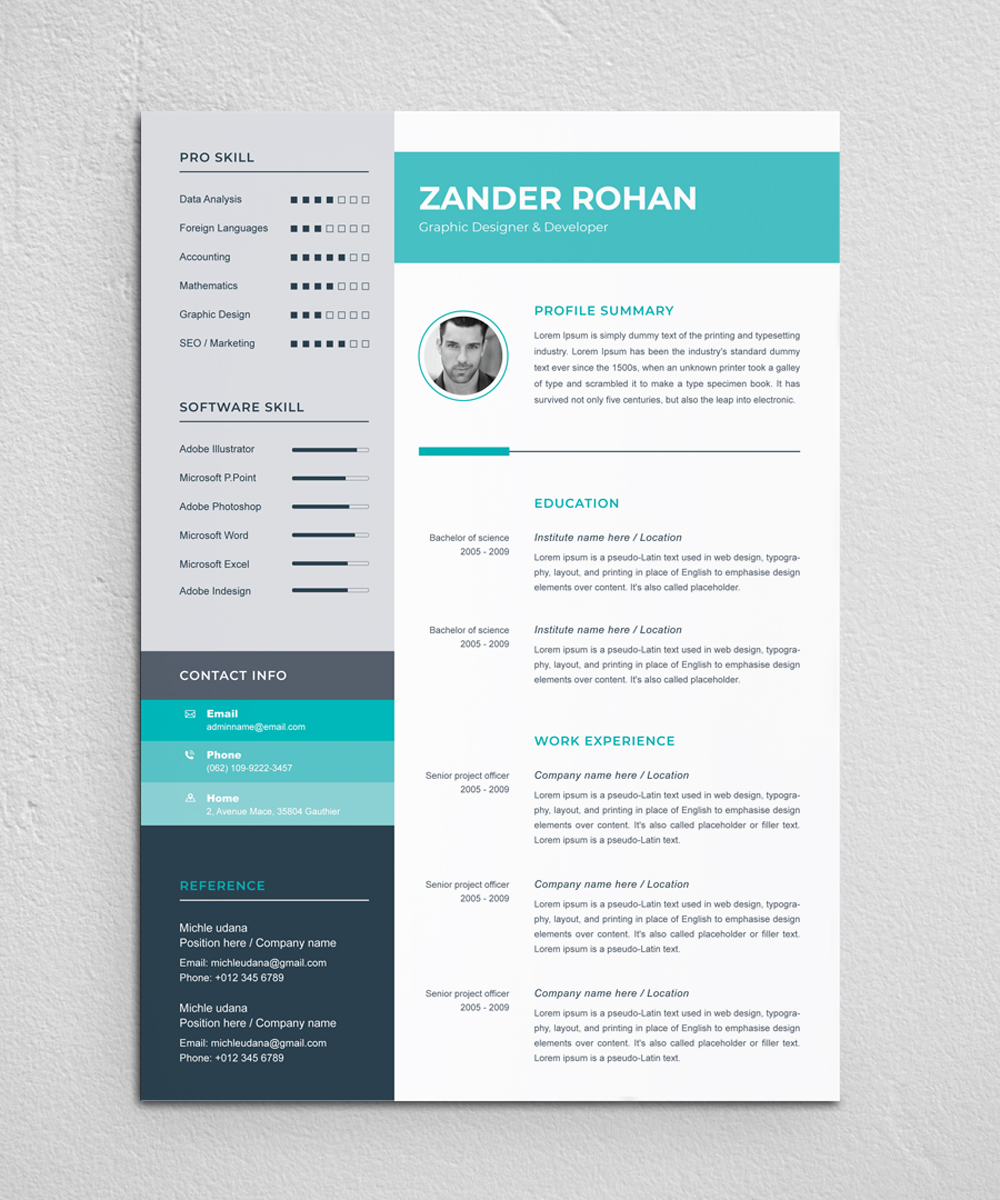 Rohan Resume Template #84109