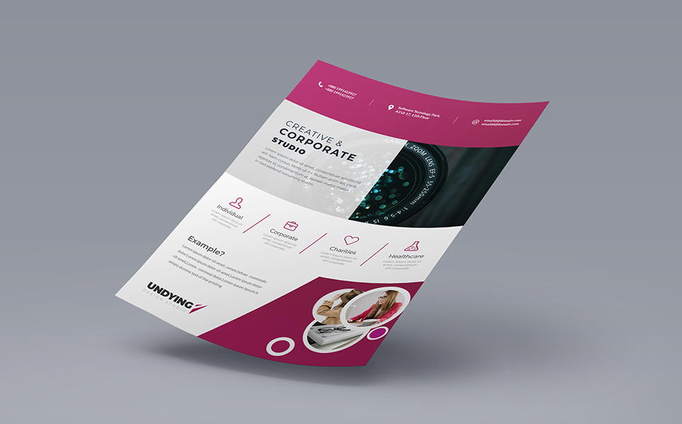 Conference Business PSD Corporate Identity Template #76617