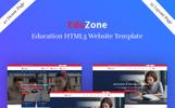 Eduzone - Education Landing Page Template #75284