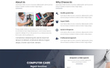Computer Care | Mobile and Computer Repair PSD Template #79243