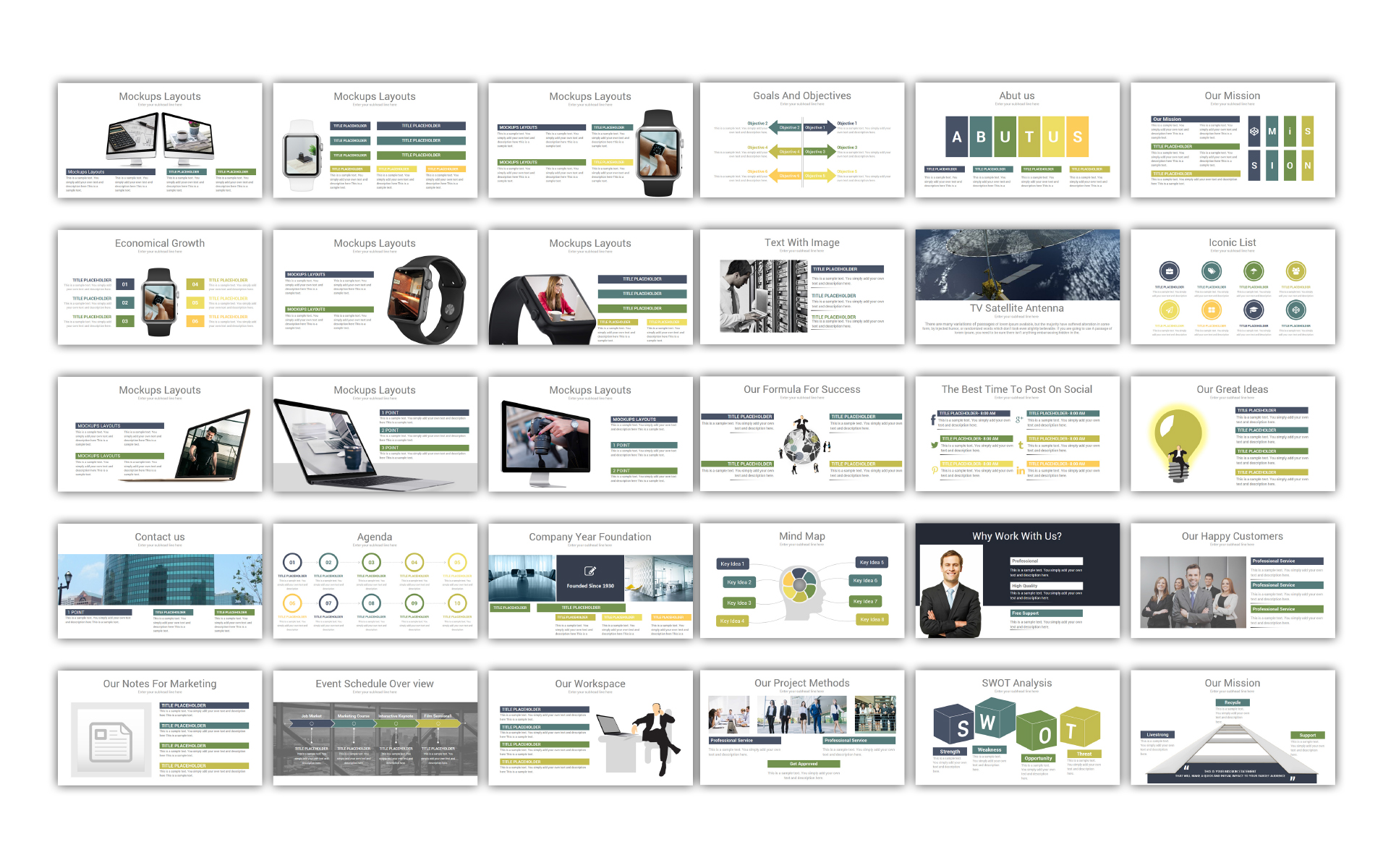 Pro - PowerPoint Template #77025