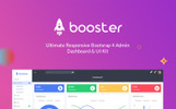 Booster - Responsive Bootstrap 4 Dashboard & UI Kits Admin Template #76572