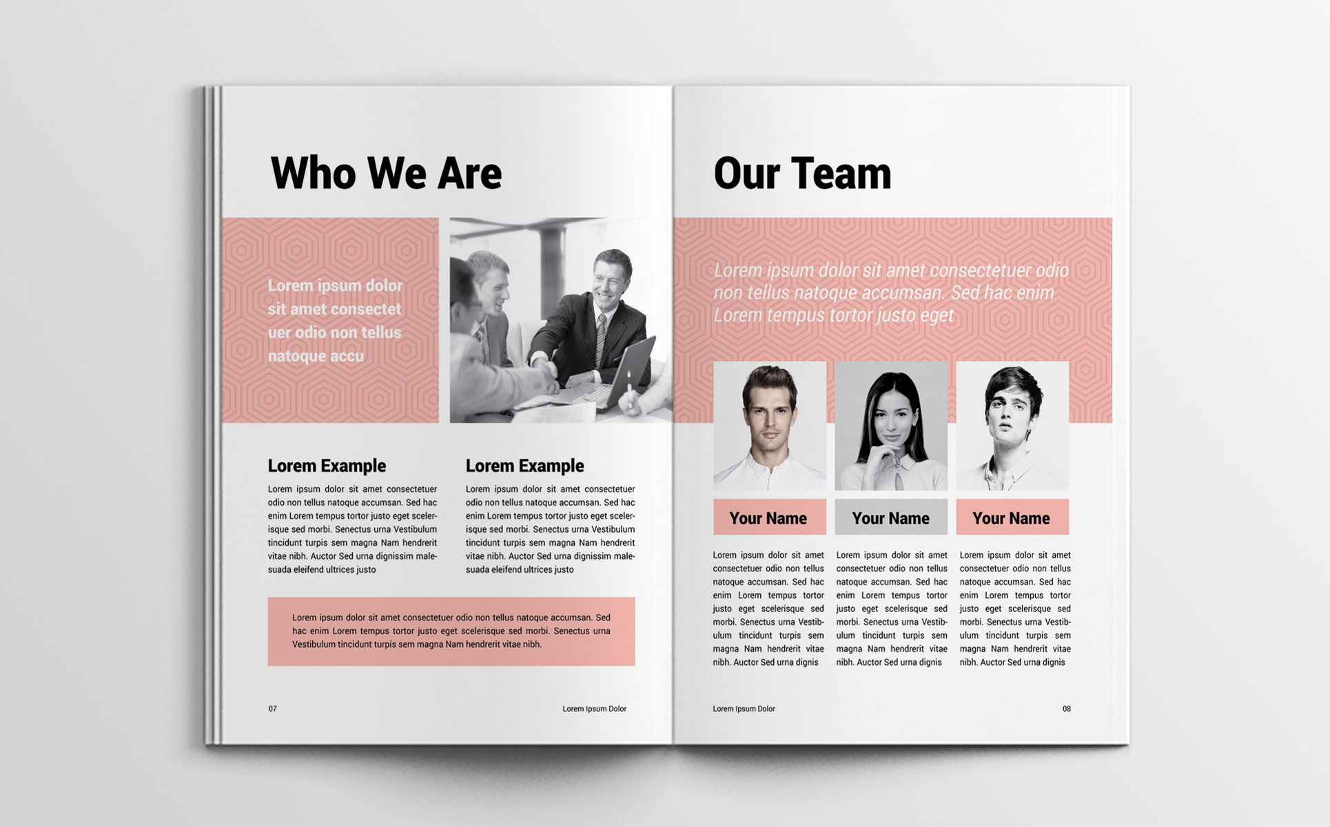 Project Proposal Corporate Identity Template #73805